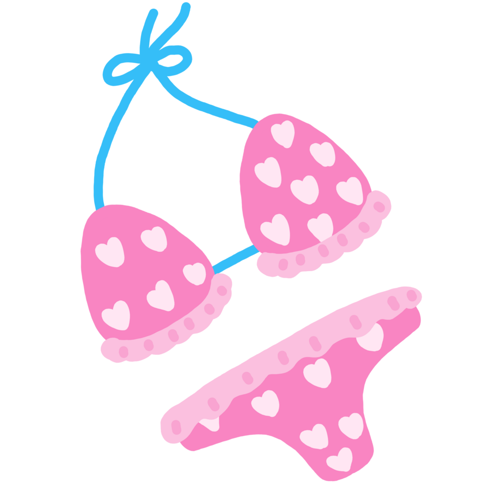 Pink Bikini Cartoon 47434241 Png
