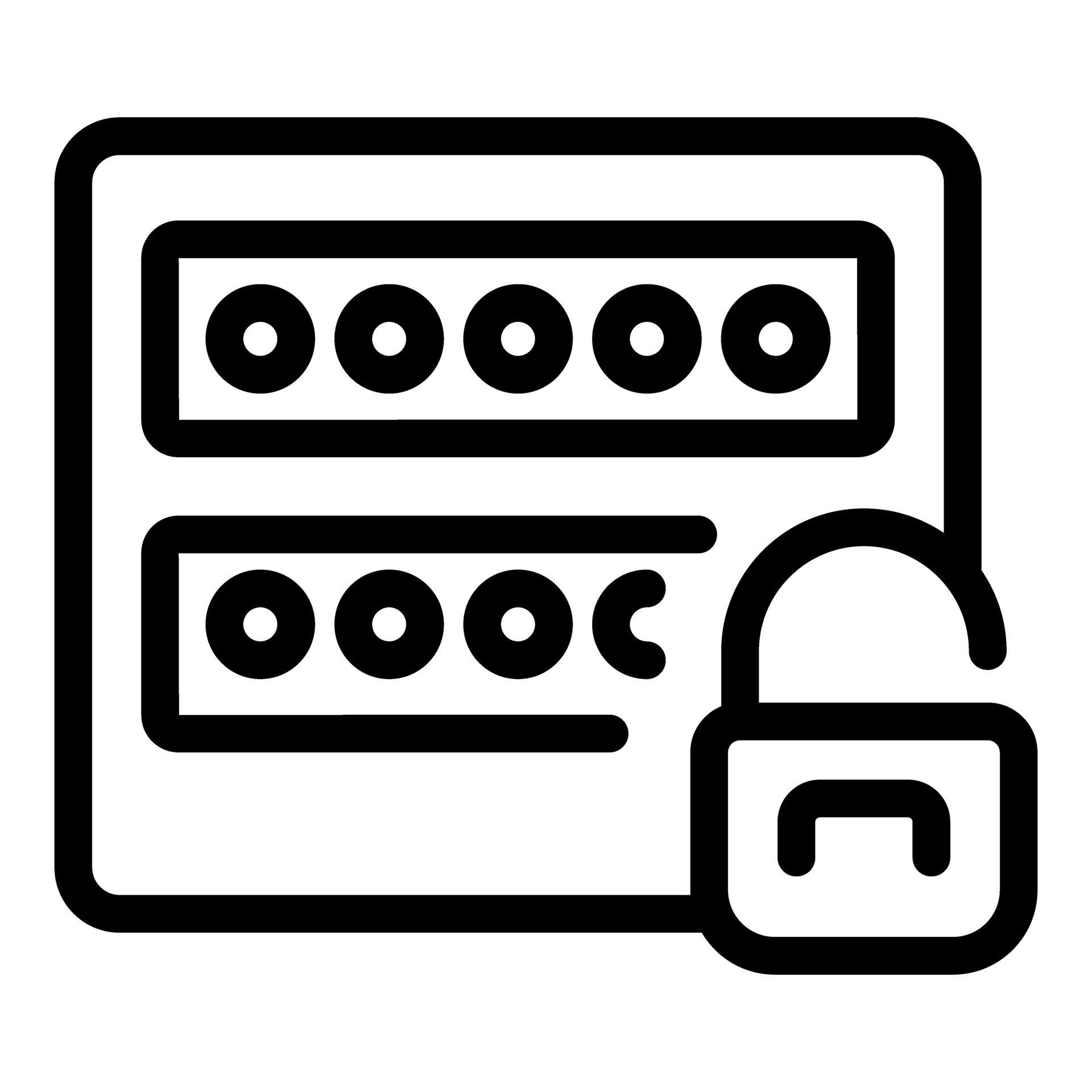 Secure server protecting user data with password 47437796 Vector Art at ... Secure server protecting user data with password 47437796 Vector Art at ...