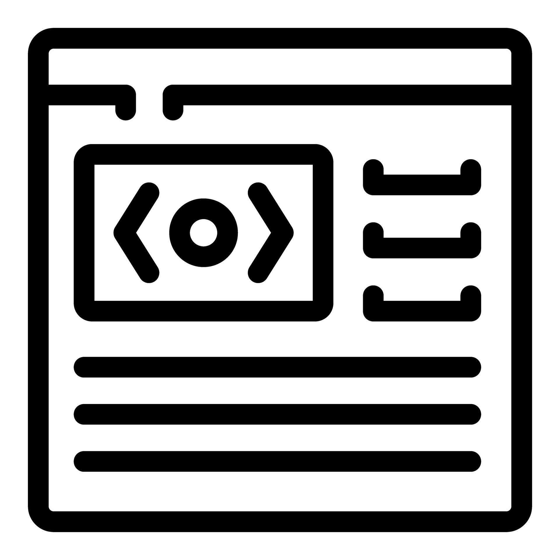 Web Development Programming Code Website Design Software Icon 47438474 Vector Art At Vecteezy