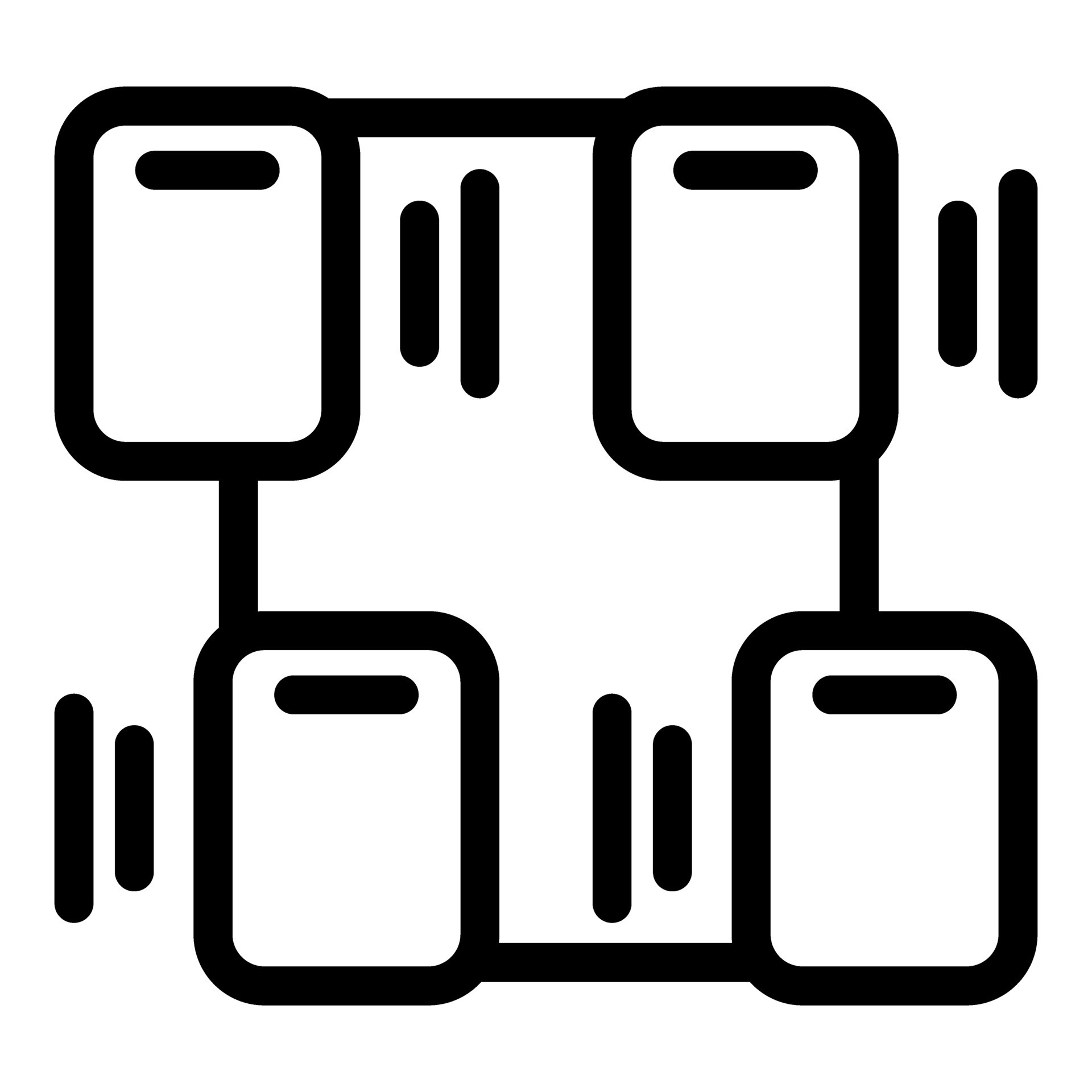Decentralized Network Icon Showing Data Sharing Concept 47438979 Vector