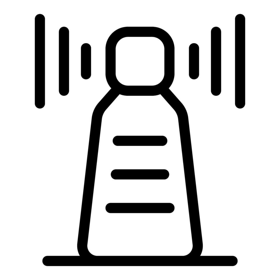 Radio tower transmitting signals for communication 47439007 Vector Art at Vecteezy