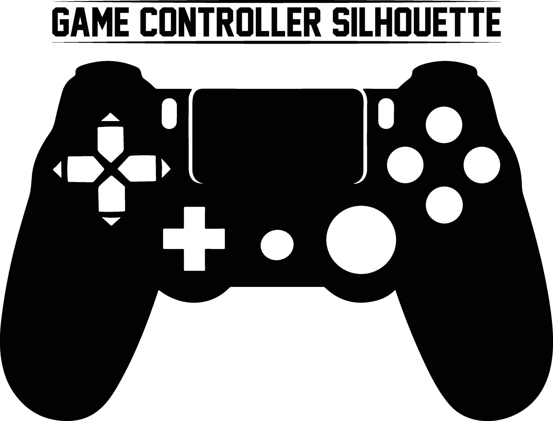 Game controller silhouette bundle, Keypad, gamepad, controller, input ... Game controller silhouette bundle, Keypad, gamepad, controller, input ...