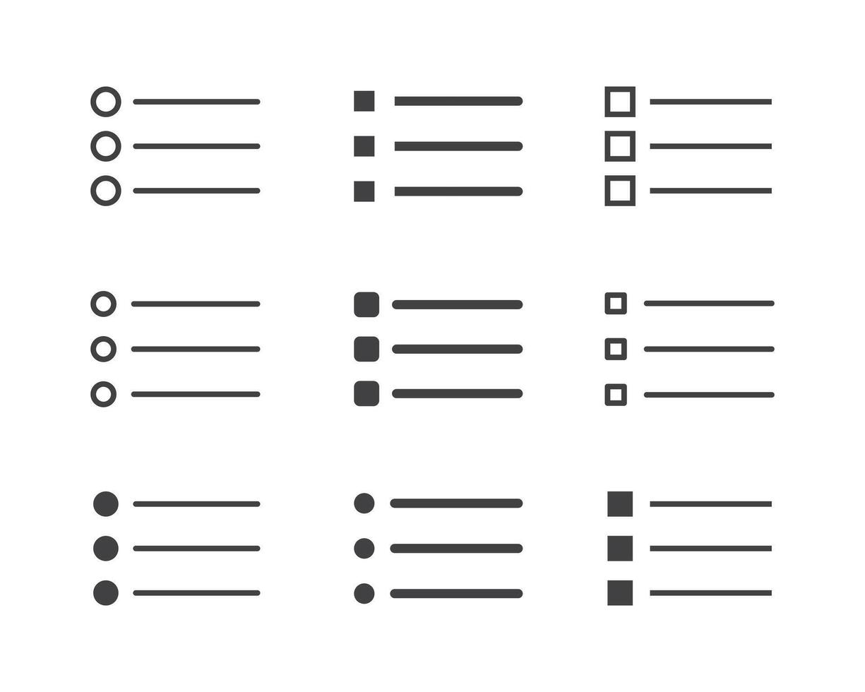 Hamburger Menu Icon Buttons For Website Ui Navigation Mobile App Presentation Design