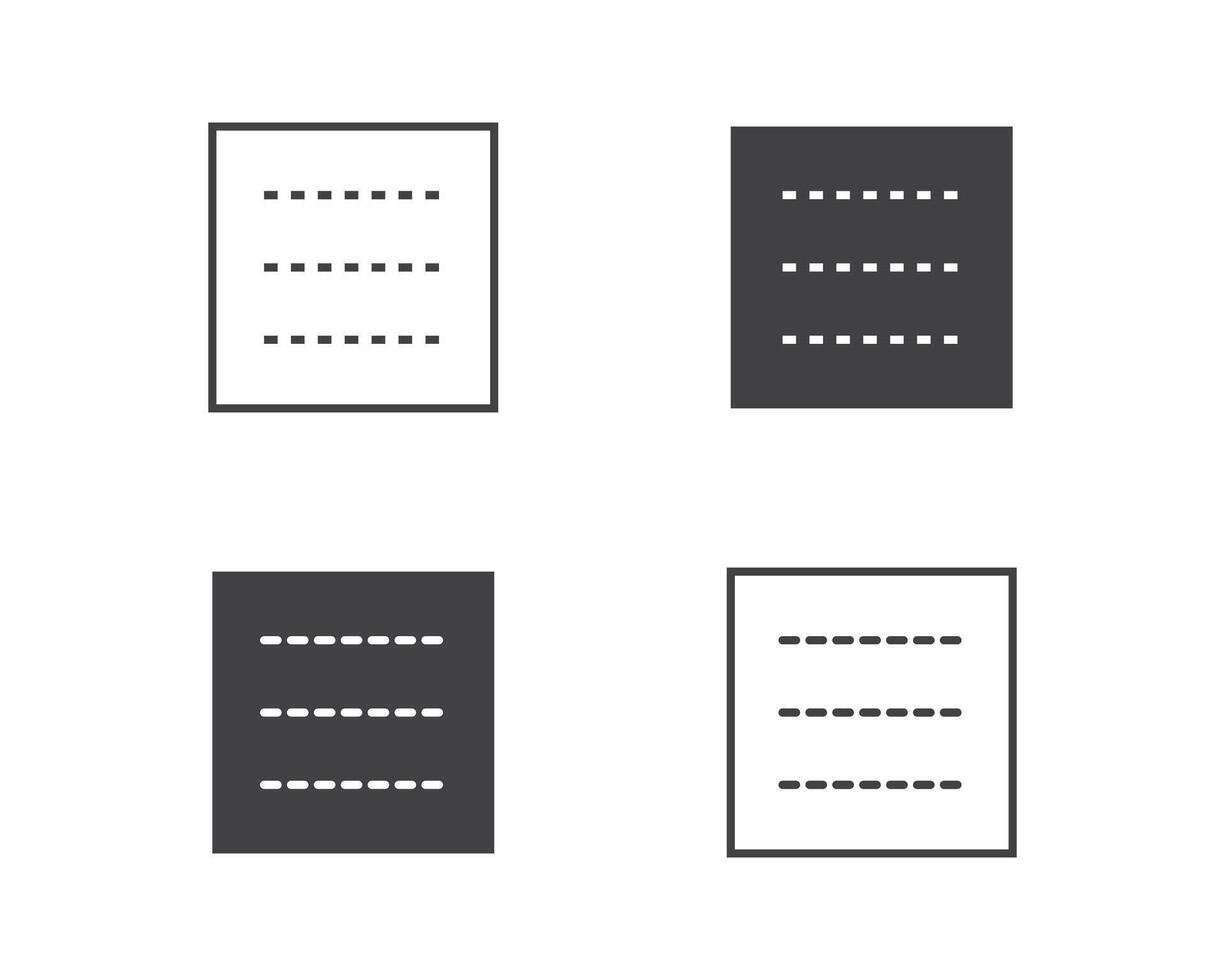 Hamburger Menu Icon Buttons For Website Ui Navigation Mobile App Presentation Design