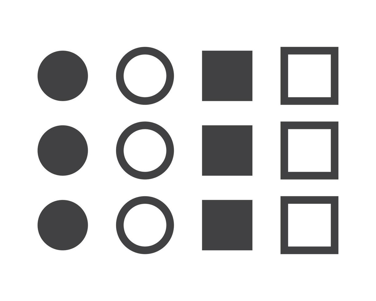 Hamburger Menu Icon Buttons For Website Ui Navigation Mobile App Presentation Design