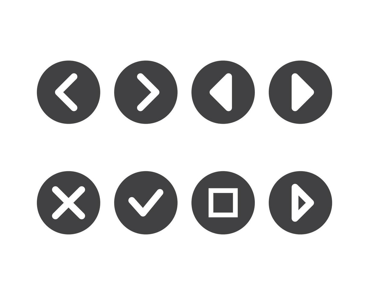 Hamburger Menu Icon Buttons For Website Ui Navigation Mobile App Presentation Design