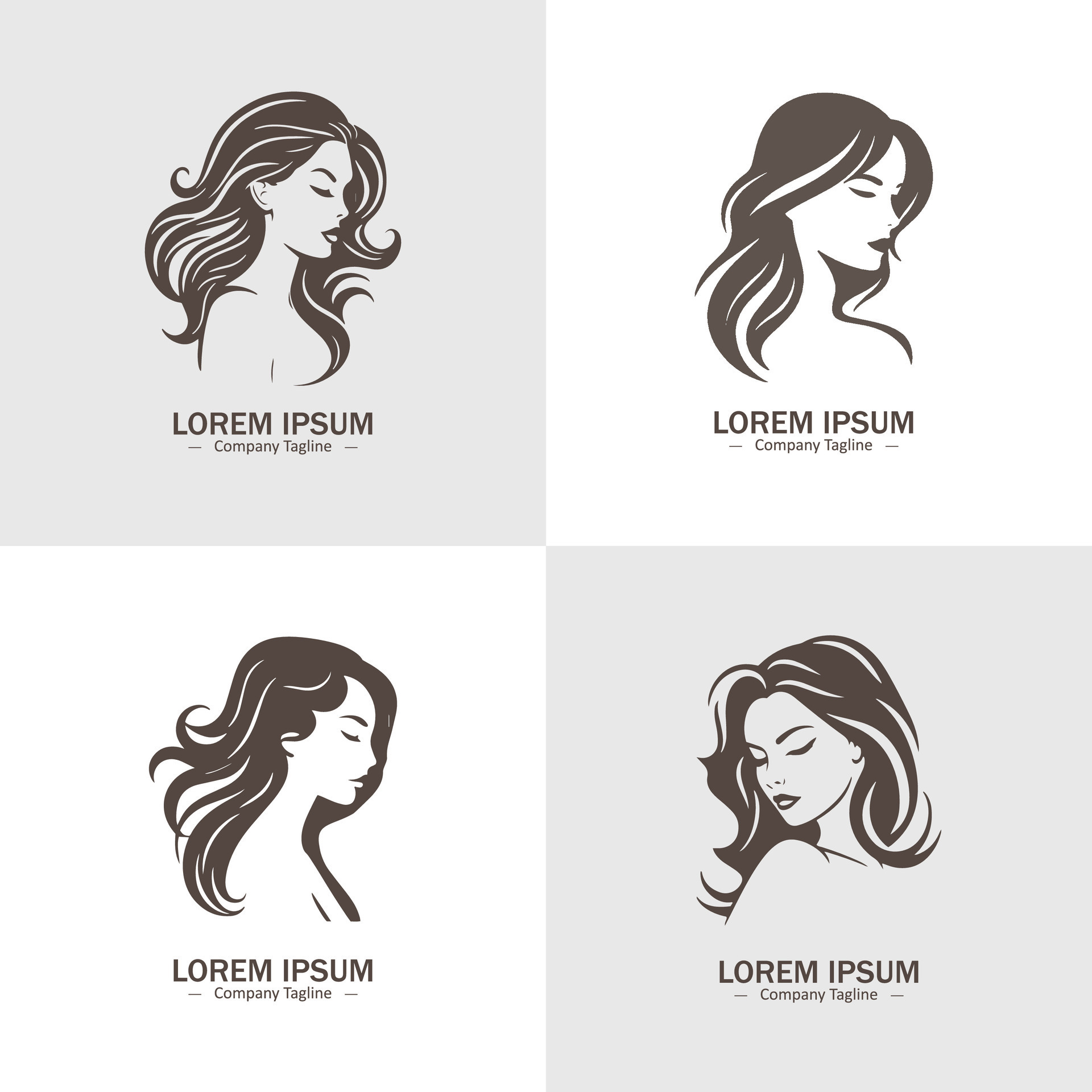 Women Heads In Profile Beautiful Female Faces Profiles Black