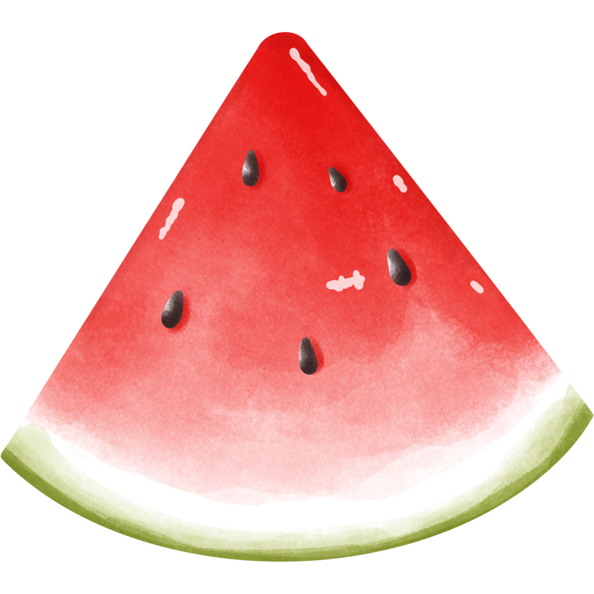 Watermelon Watercolor Collection 47445871 Png