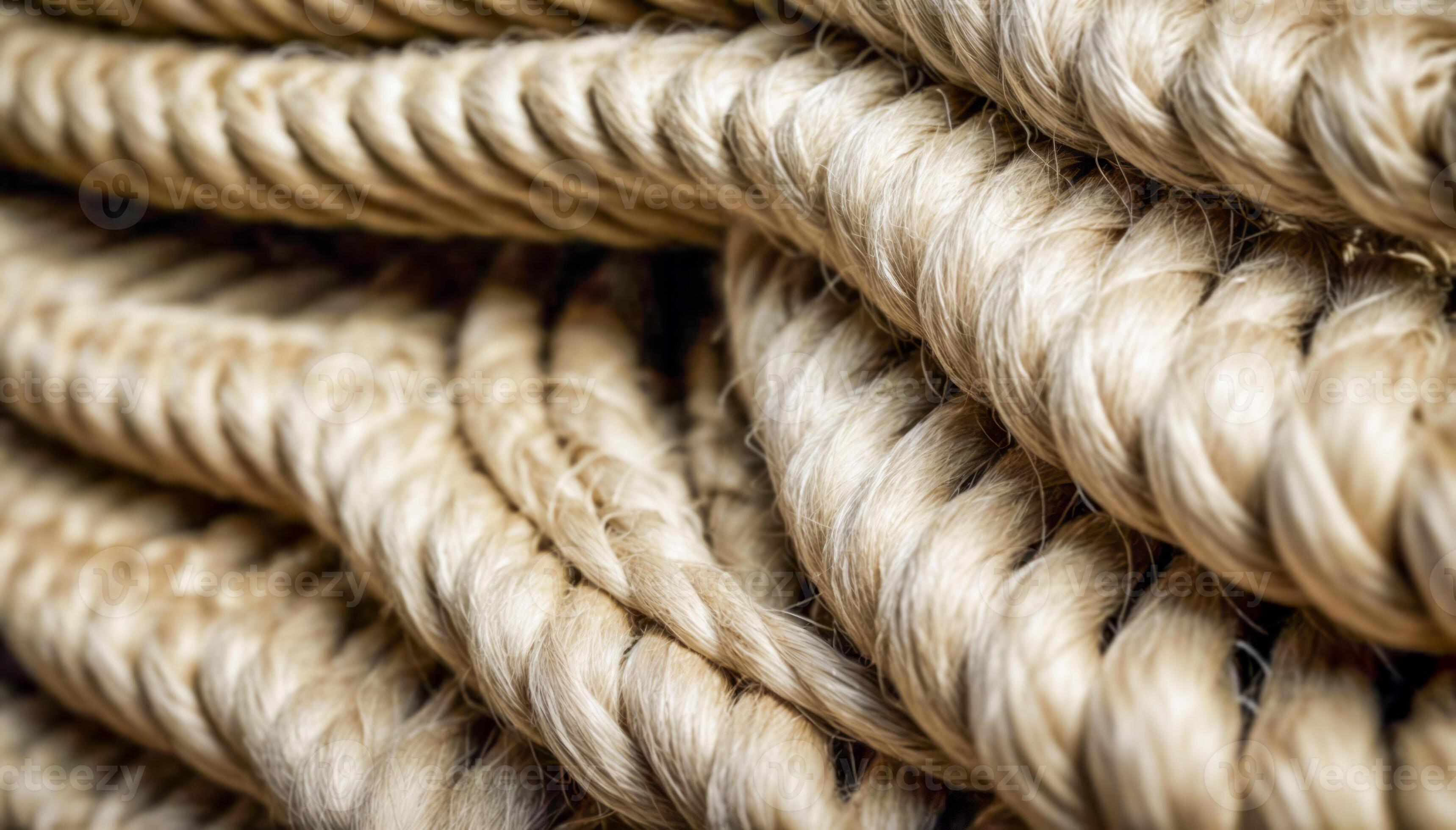 Close-up of intertwined natural ropes 47447380 Stock Photo at Vecteezy