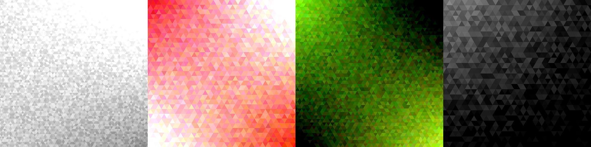Abstract Triangle Polygon Background Set 47449257 Vector Art At Vecteezy