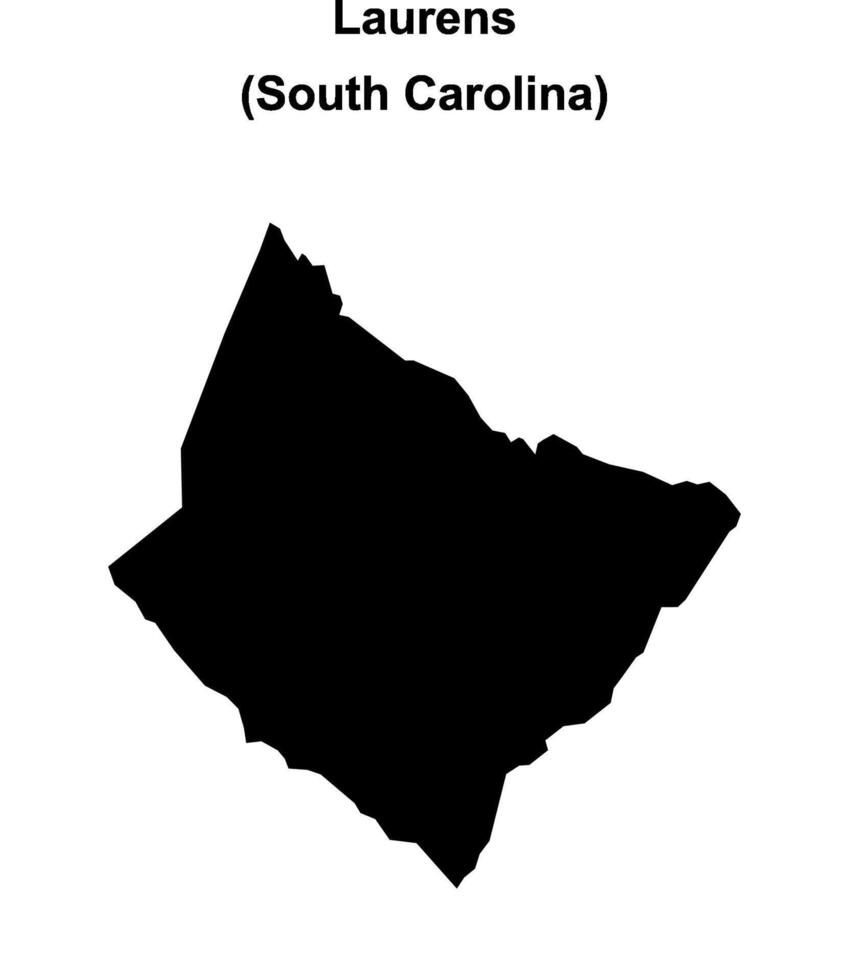 Laurens County, South Carolina blank outline map 47449400 Vector Art at ... Laurens County, South Carolina blank outline map 47449400 Vector Art at ...
