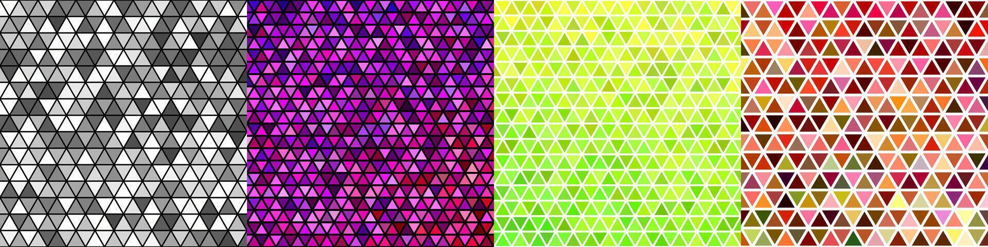 Abstract Triangle Polygon Background Set 47450419 Vector Art At Vecteezy