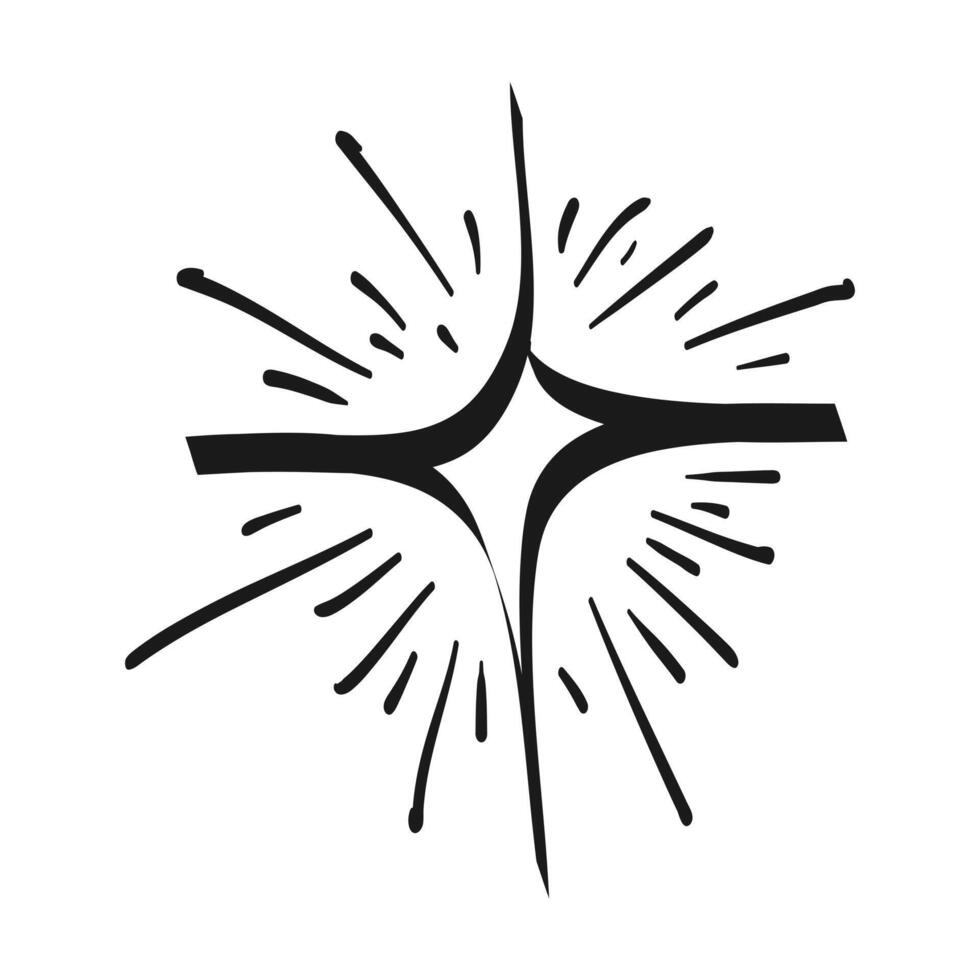 Doodle sparkle star, winkling stars. Shine icon, Clean star icon ... Doodle sparkle star, winkling stars. Shine icon, Clean star icon ...