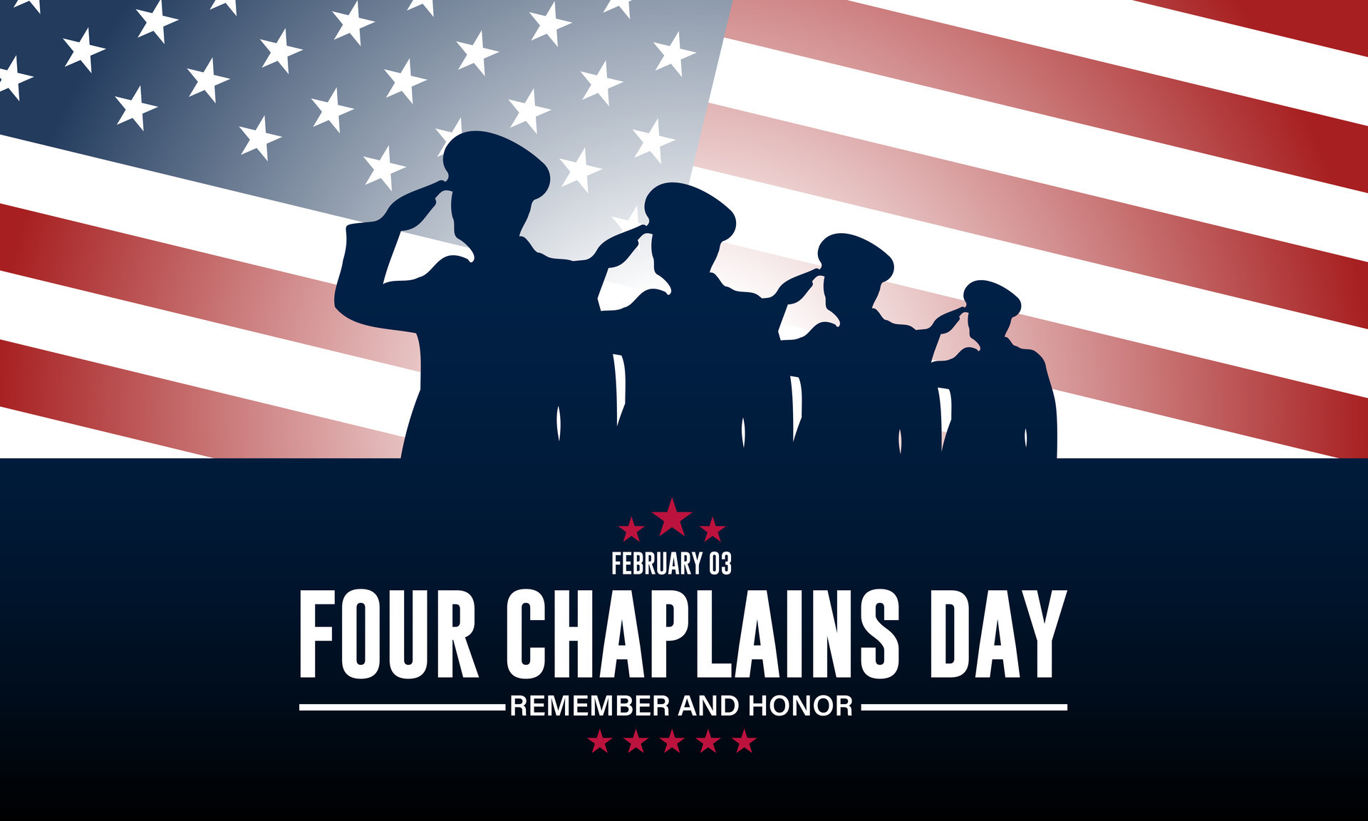 Four Chaplains Day February 03 Background Illustration 47456934 Vector Art at Vecteezy