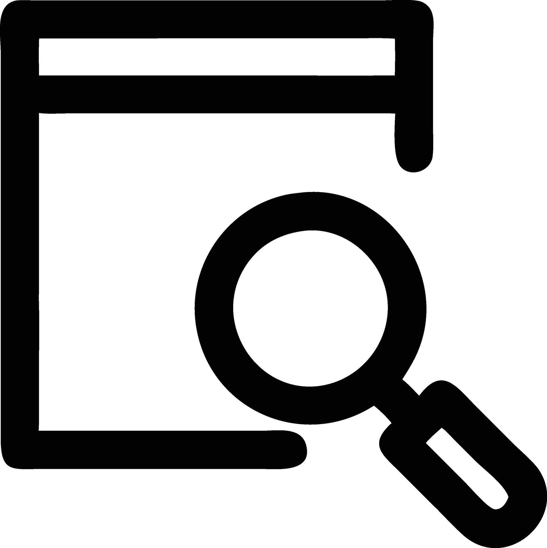 Search Icon Illustration High Quality. 47465743 Vector Art at Vecteezy