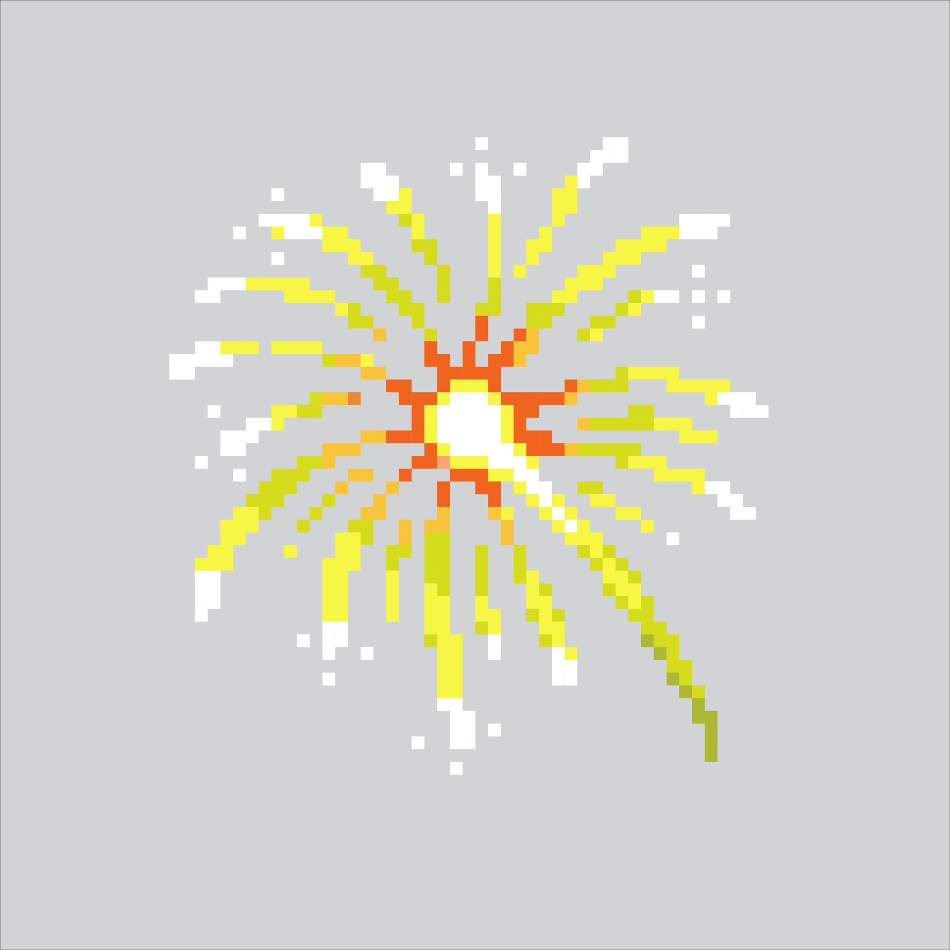 Pixel art illustration Fireworks. Pixelated Carnival Fireworks. Carnival Fireworks pixelated for ...