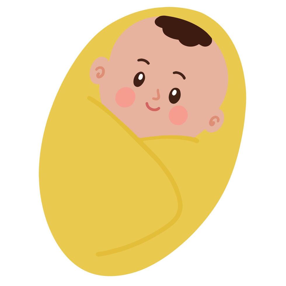 Cute little baby newborn icon cartoon illustration 47467945 Vector Art ... Cute little baby newborn icon cartoon illustration 47467945 Vector Art ...