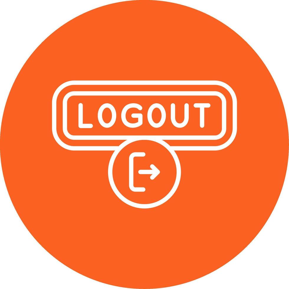Logout Line Multi Circle Icon 47470036 Vector Art at Vecteezy Logout Line Multi Circle Icon 47470036 Vector Art at Vecteezy