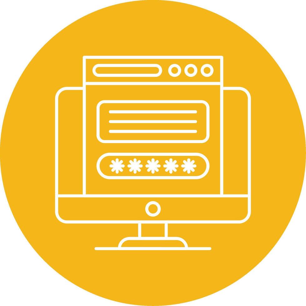 Password Line Multi Circle Icon 47470132 Vector Art At Vecteezy