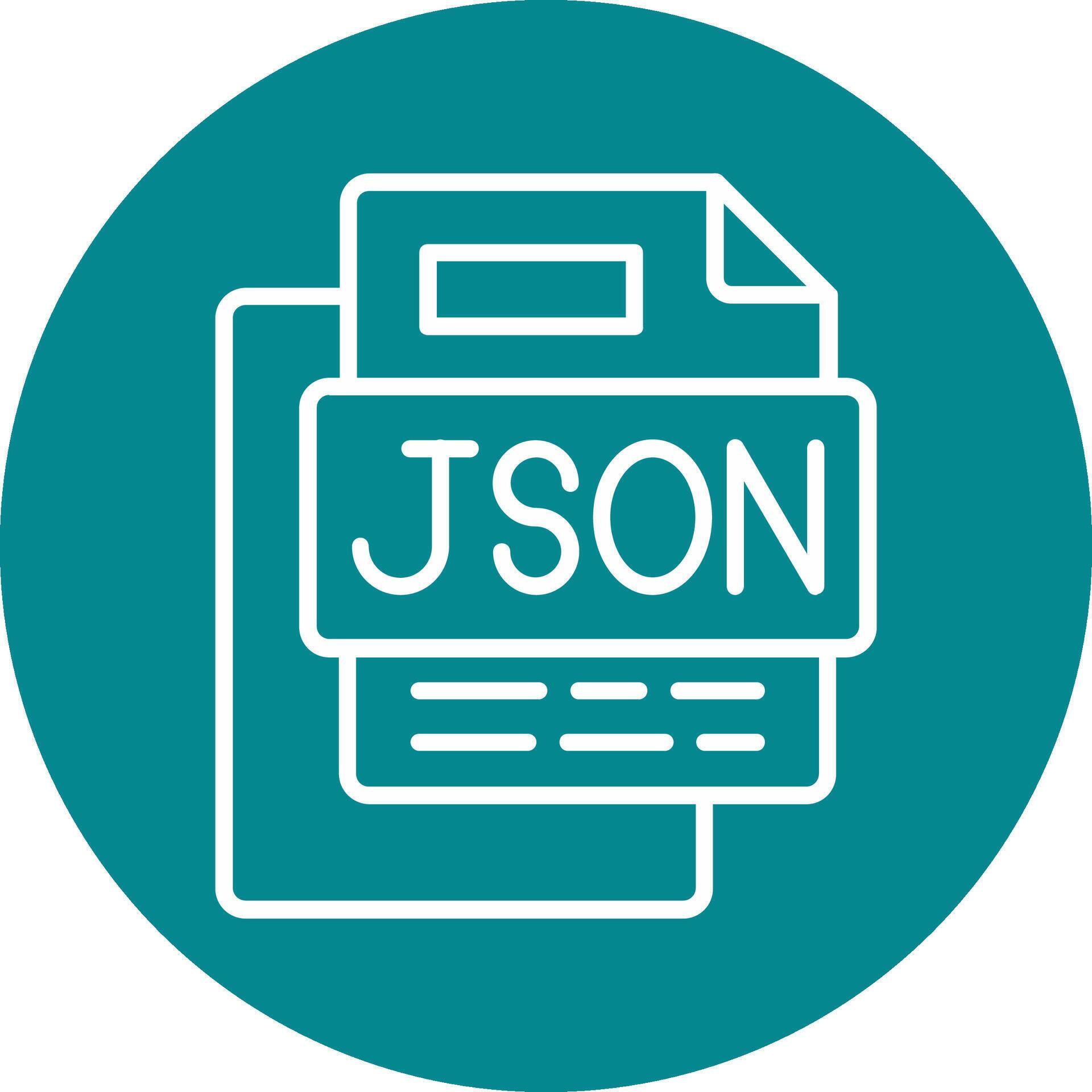 Json File Line Multi Circle Icon 47471689 Vector Art at Vecteezy