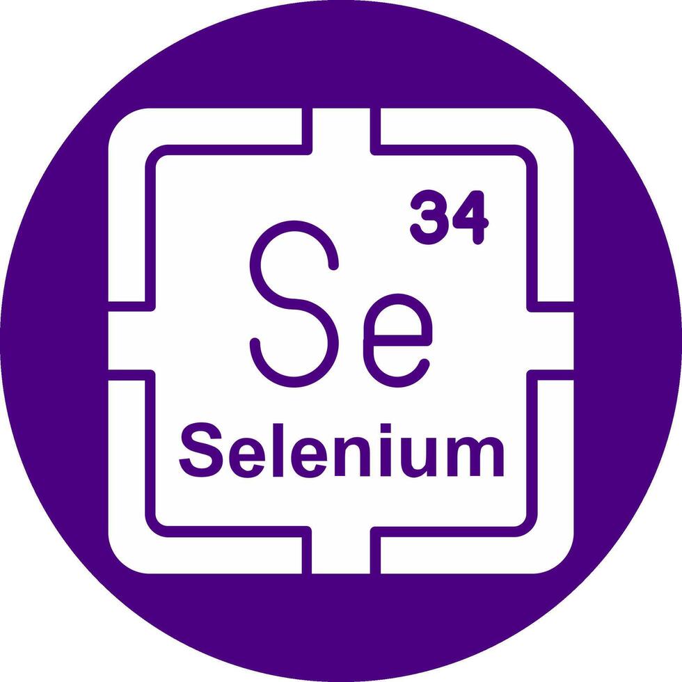Selenium Glyph Multi Circle Icon 47472869 Vector Art at Vecteezy