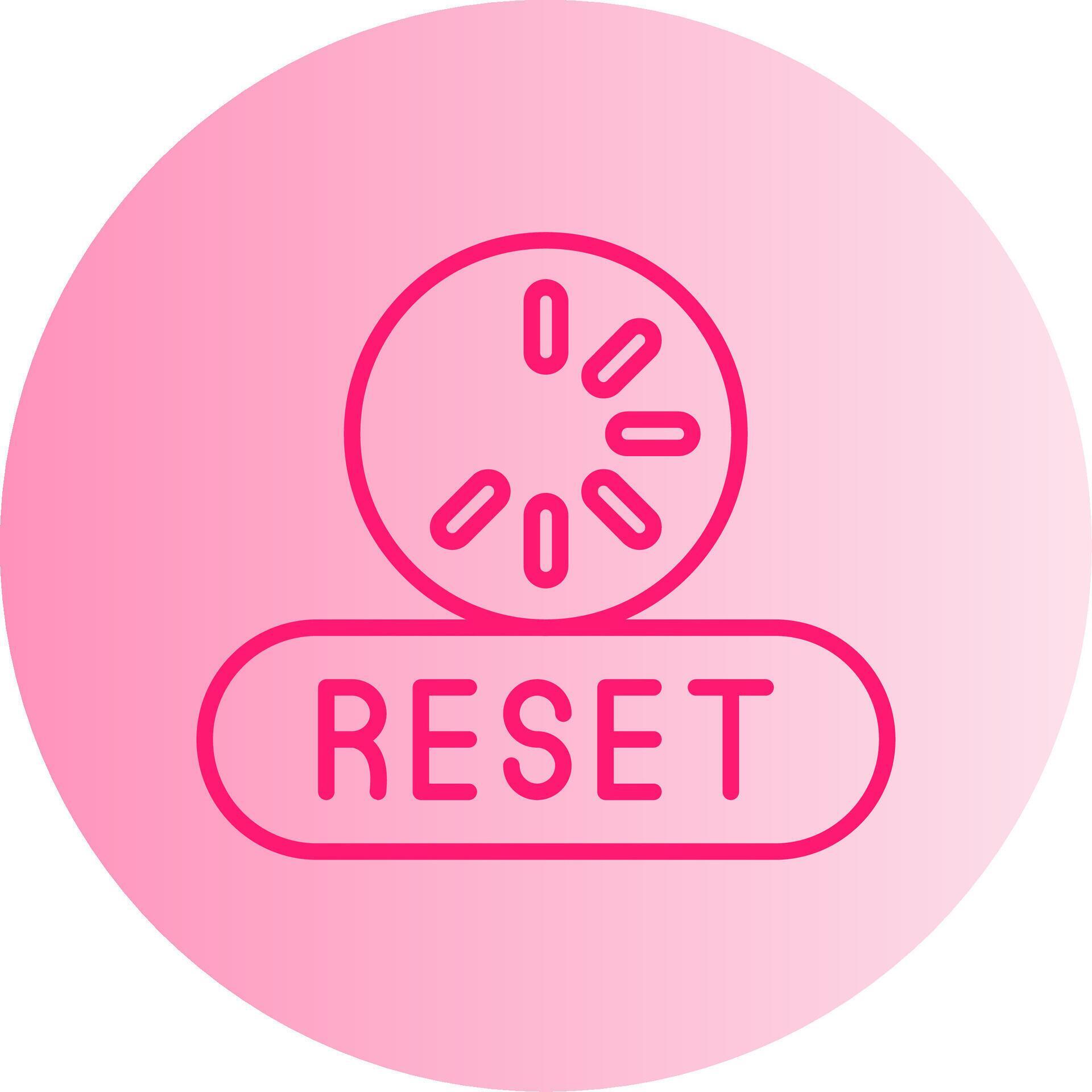 Reset Gradient Circle Icon 47474562 Vector Art at Vecteezy