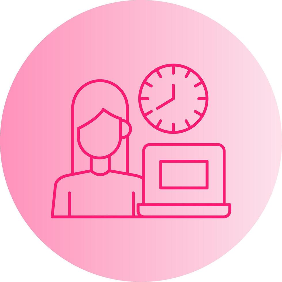Working Hours Gradient Circle Icon 47474593 Vector Art at Vecteezy Working Hours Gradient Circle Icon 47474593 Vector Art at Vecteezy