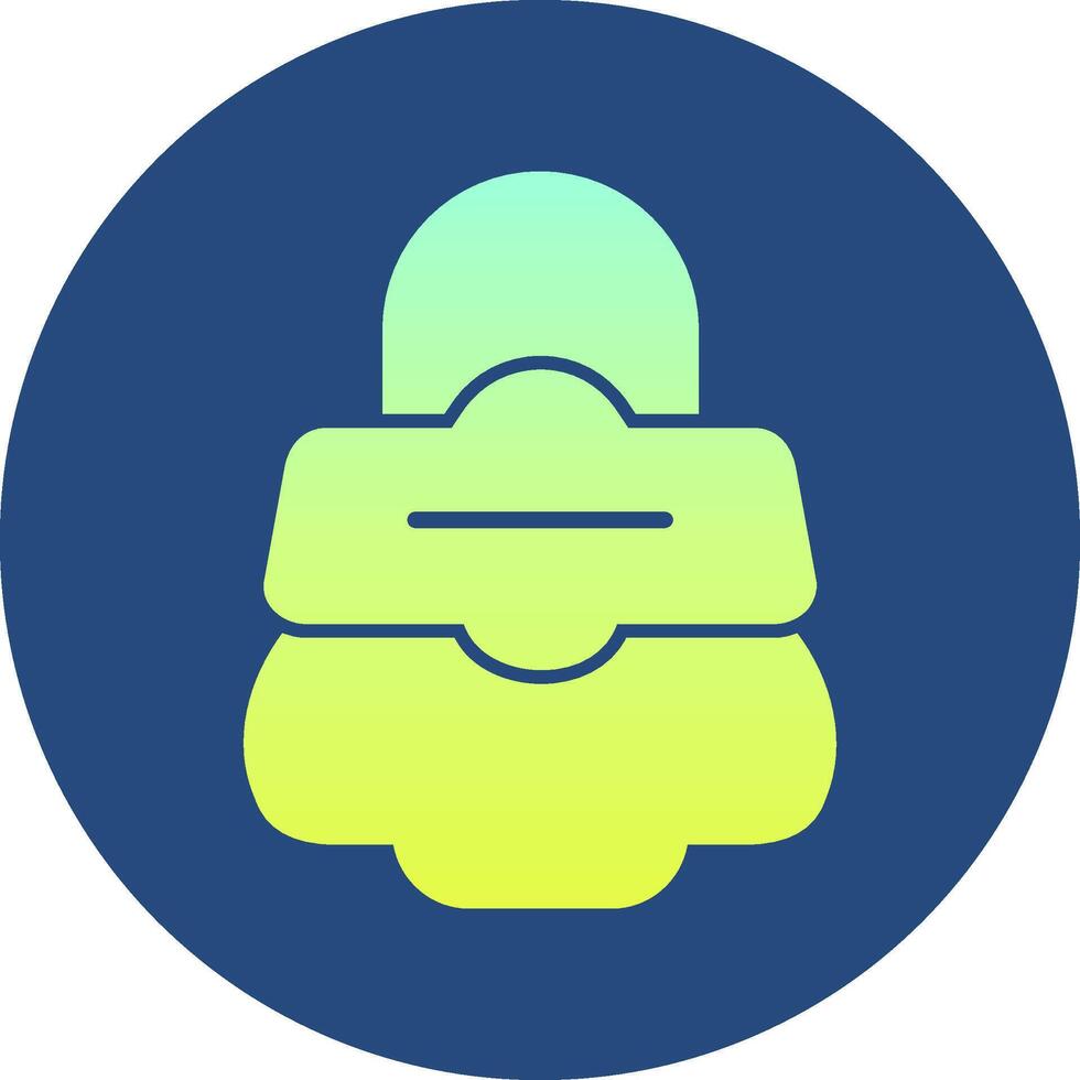 Strip Gradient Circle Icon 47475471 Vector Art at Vecteezy