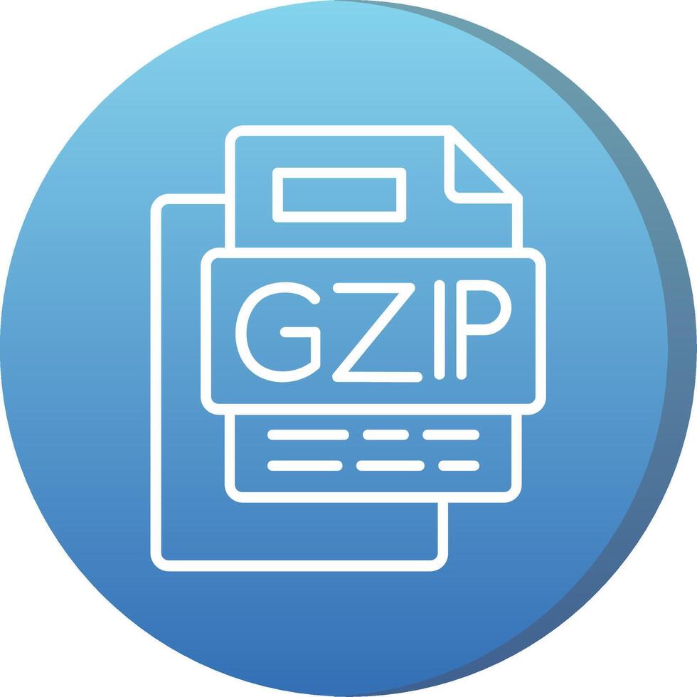 GZIP File Long Shadow Circle Icon 47479411 Vector Art at Vecteezy