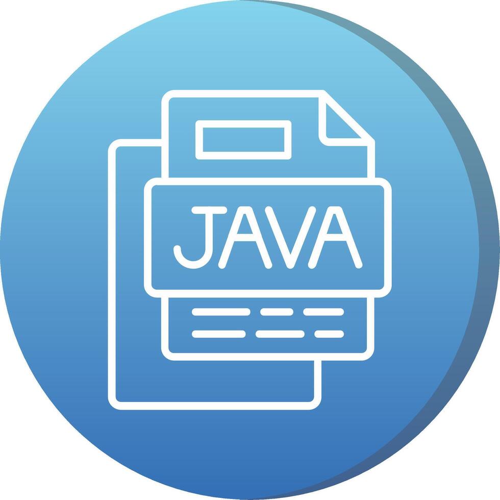 Java File Long Shadow Circle Icon 47479503 Vector Art at Vecteezy