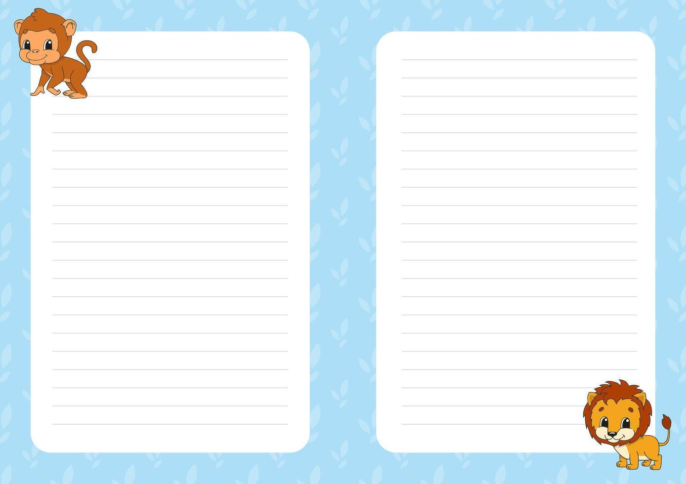 Colored sheet template for notes. 47489165 Vector Art at Vecteezy