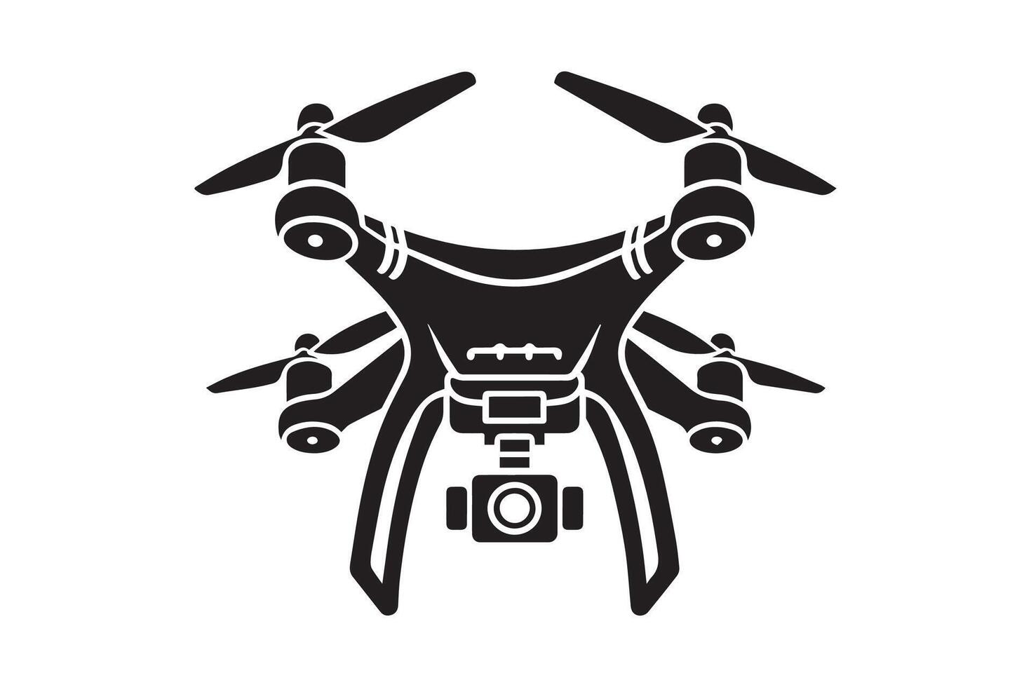 Drone Icon Silhouette Illustration Artwork 47495708 Vector Art At Vecteezy