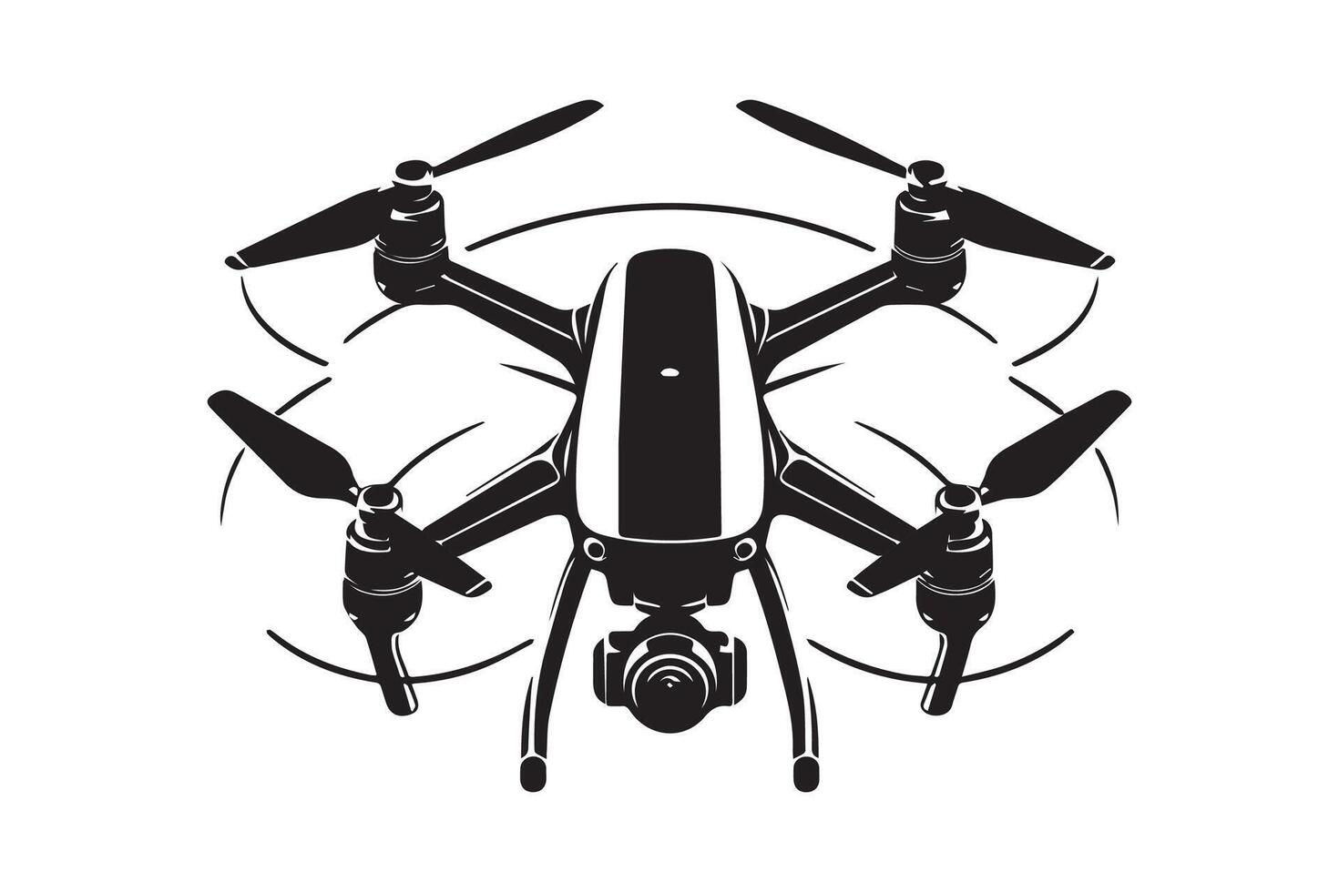Drone Icon Silhouette Illustration Artwork 47495720 Vector Art At Vecteezy