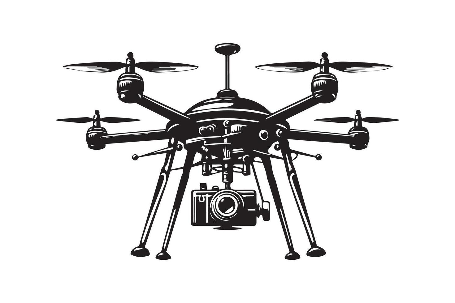 Drone Icon Silhouette Illustration Artwork 47495747 Vector Art At Vecteezy