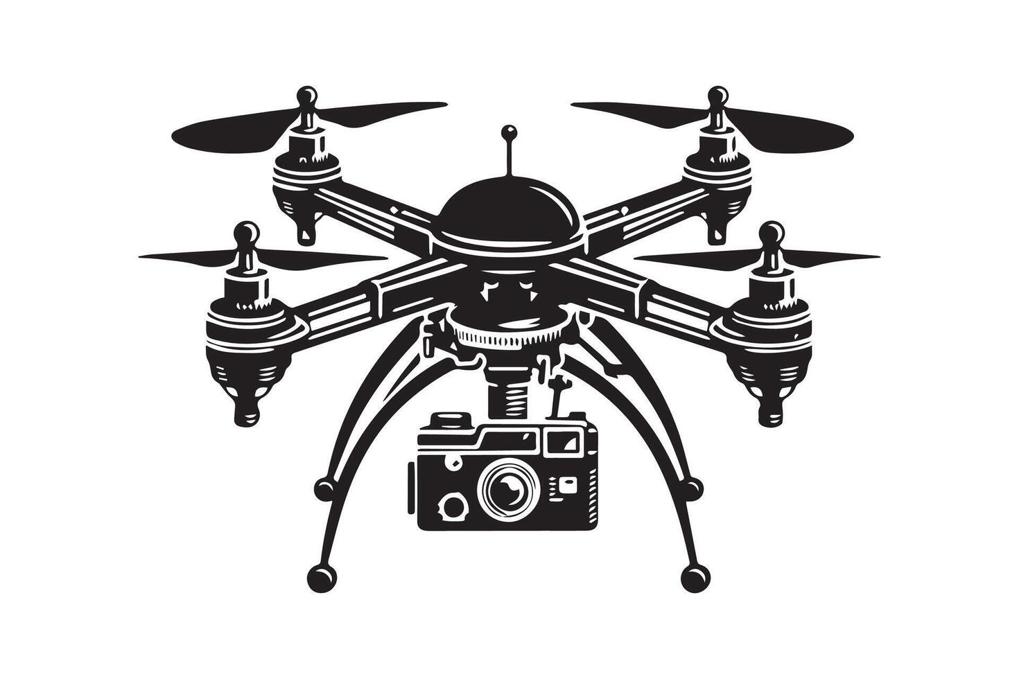 Drone Icon Silhouette Illustration Artwork 47495764 Vector Art At Vecteezy