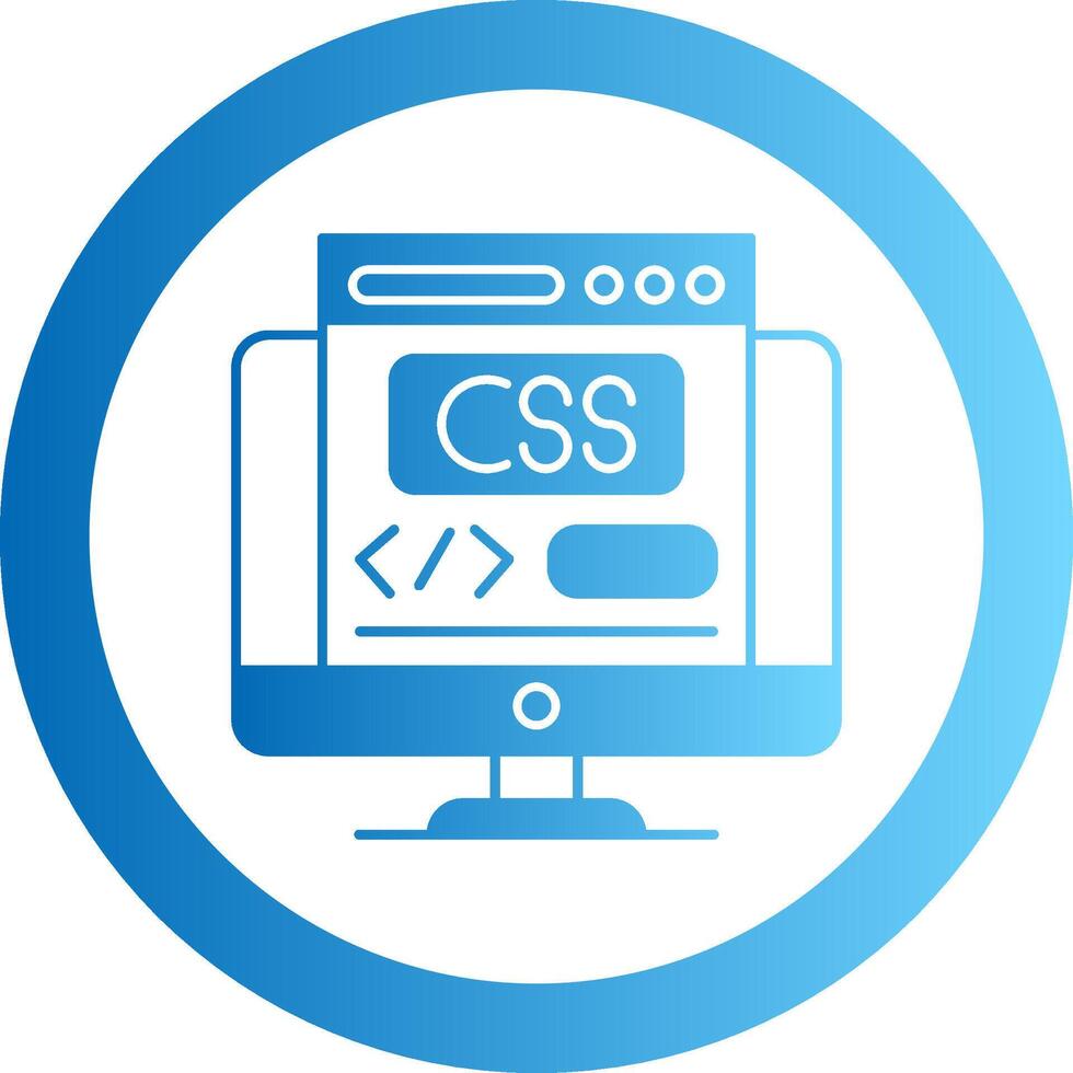 Css Gradient Circle Icon 47498261 Vector Art at Vecteezy