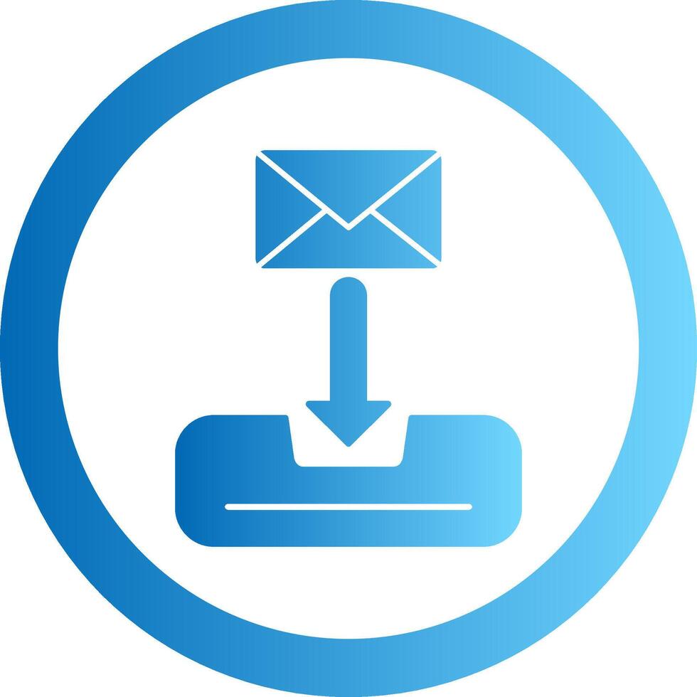 Inbox Gradient Circle Icon 47498708 Vector Art at Vecteezy Inbox Gradient Circle Icon 47498708 Vector Art at Vecteezy