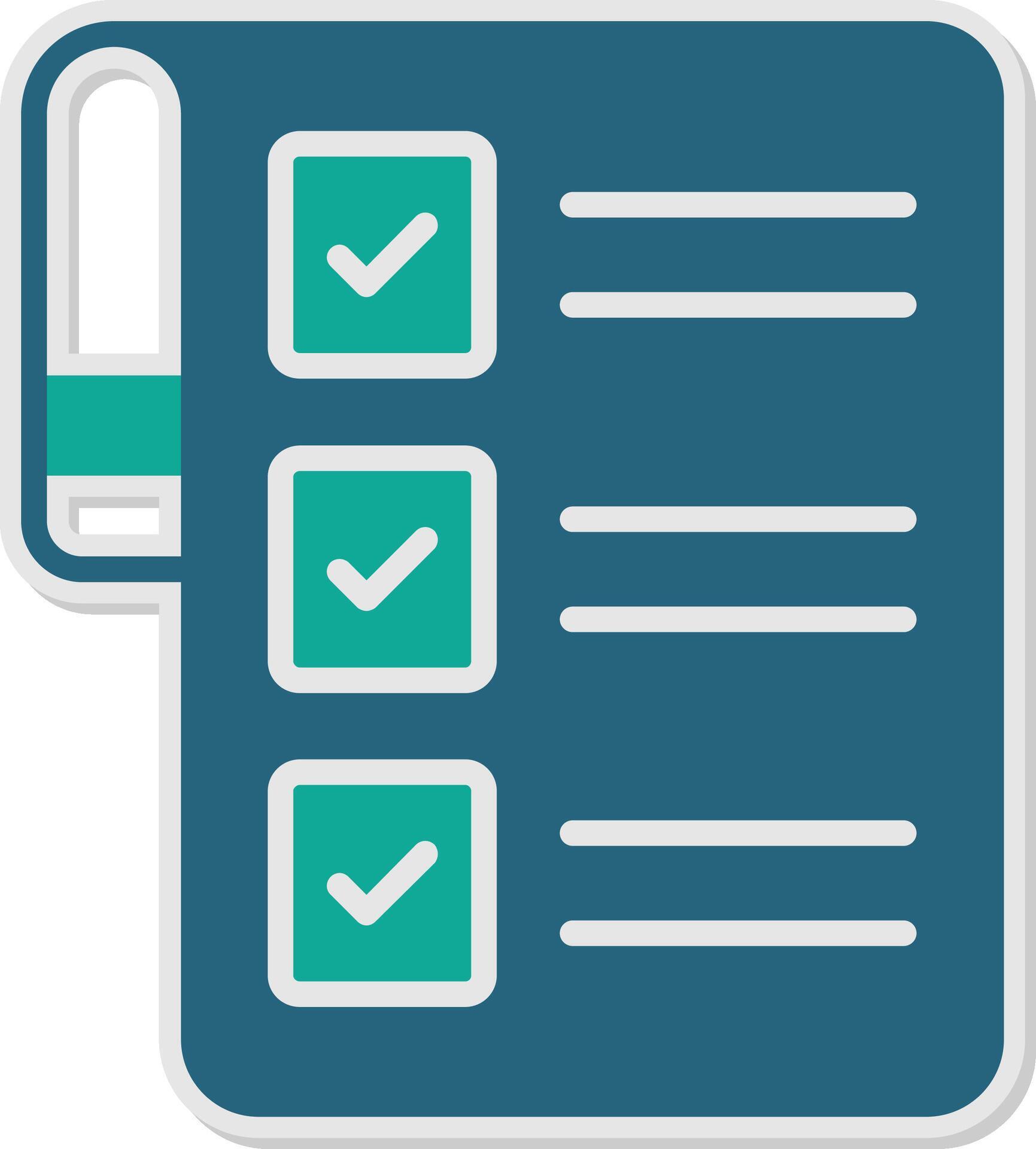 Checklist Sticker Icon 47499539 Vector Art at Vecteezy