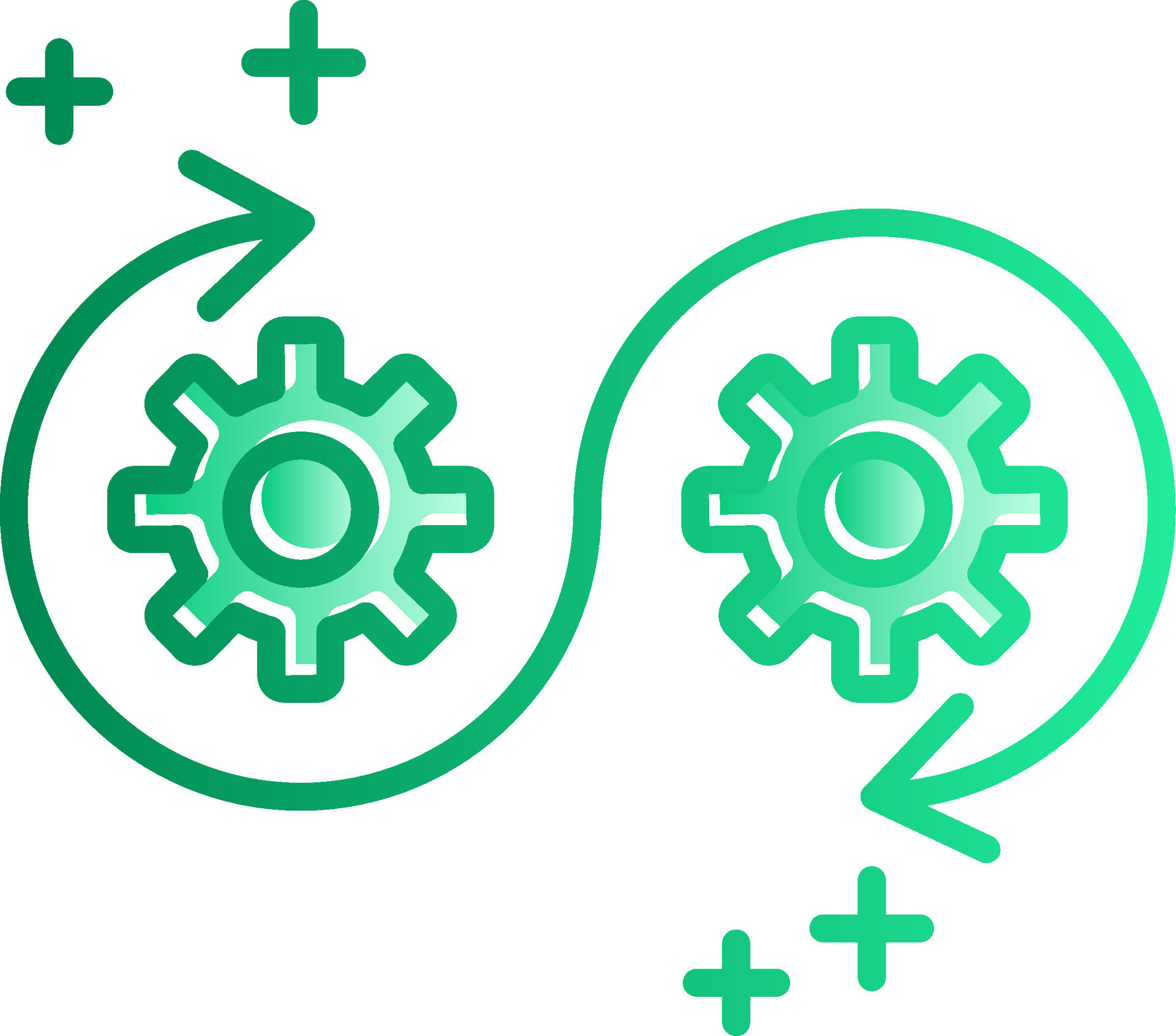 devops degradado resbalón icono 47502113 Vector en Vecteezy