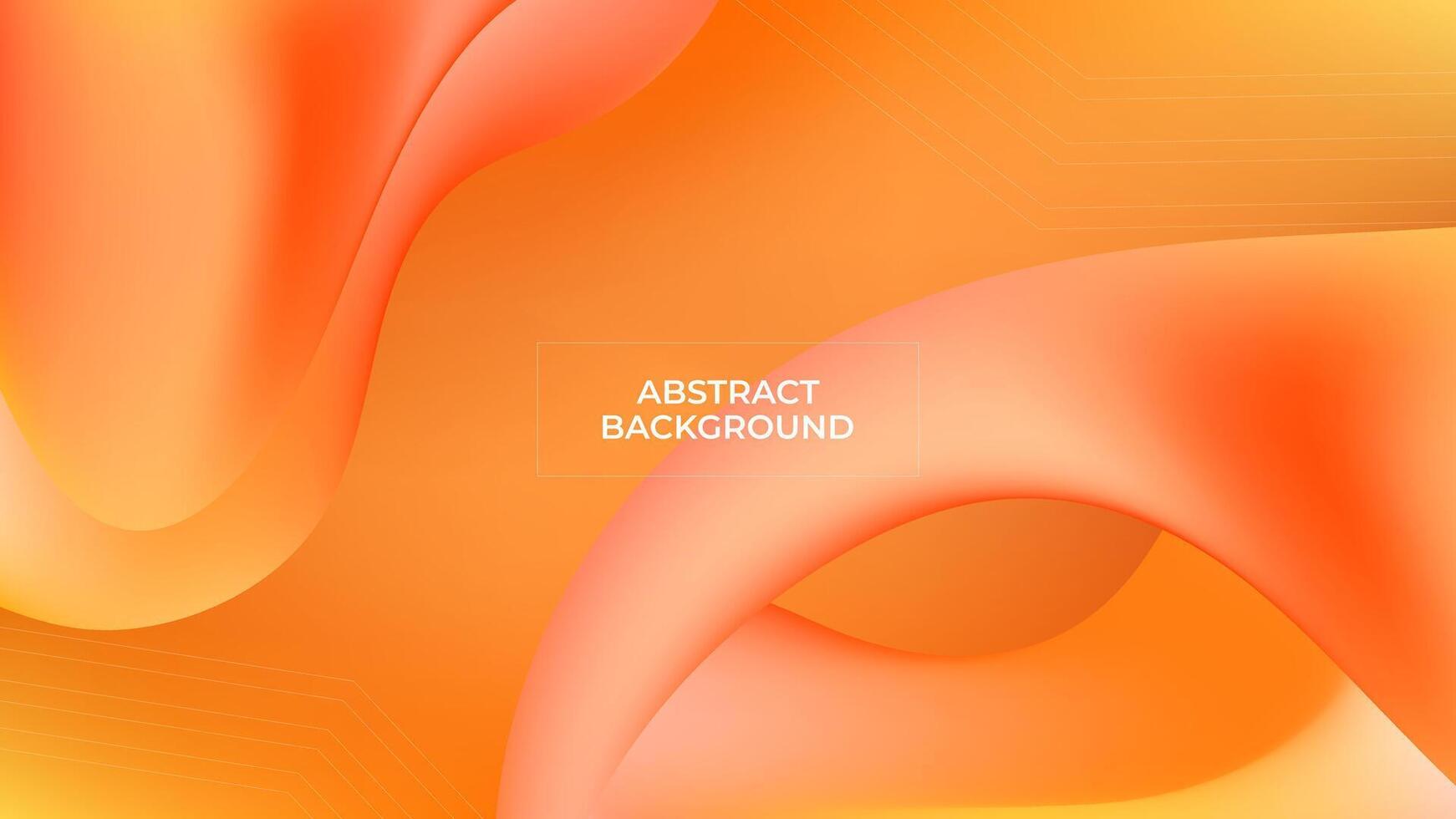 Abstract Background Orange Elegant Colorful Gradient Mesh Smooth Liquid