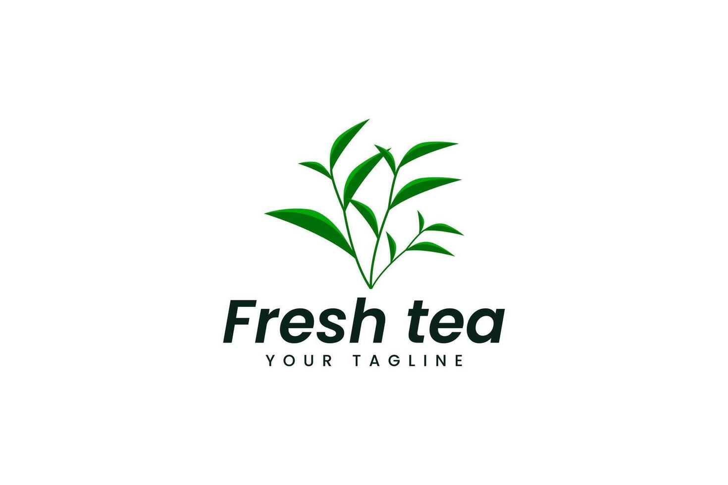 fresh tea logo icon illustration 47509200 Vector Art at Vecteezy