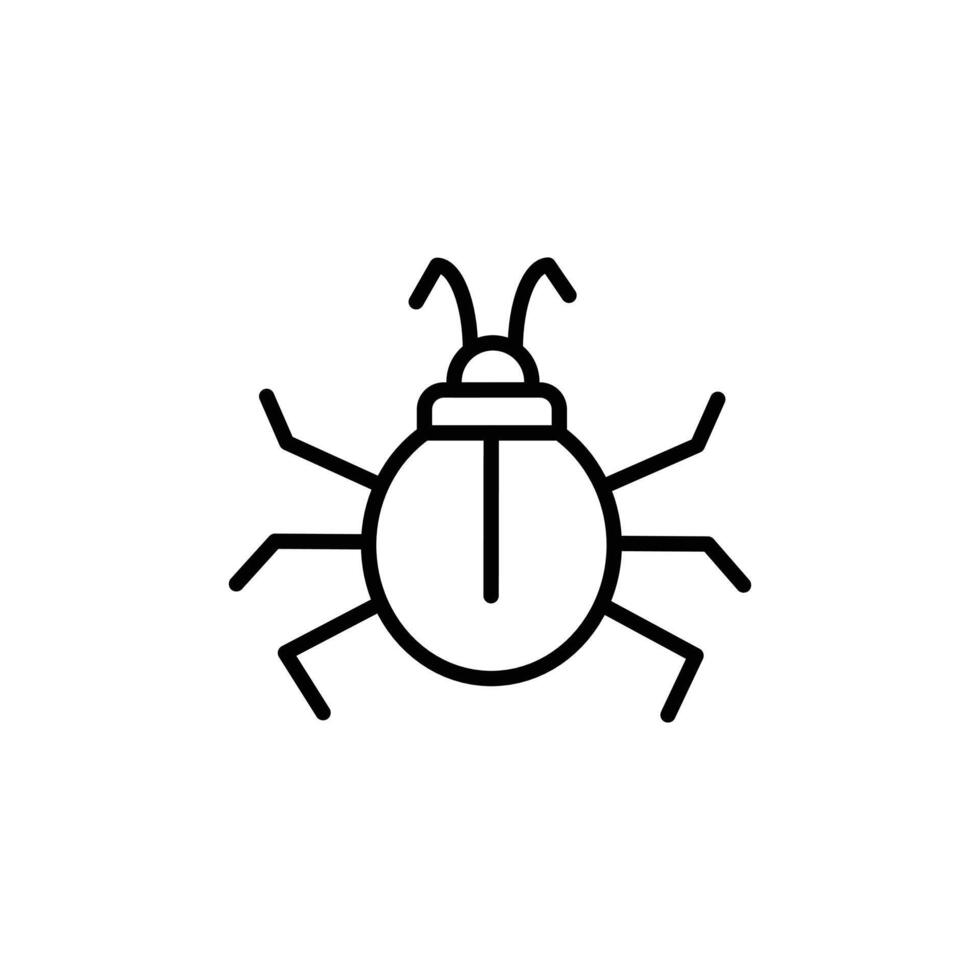 Bug Icon for Software Development and Debugging Tools 47524685 Vector ...