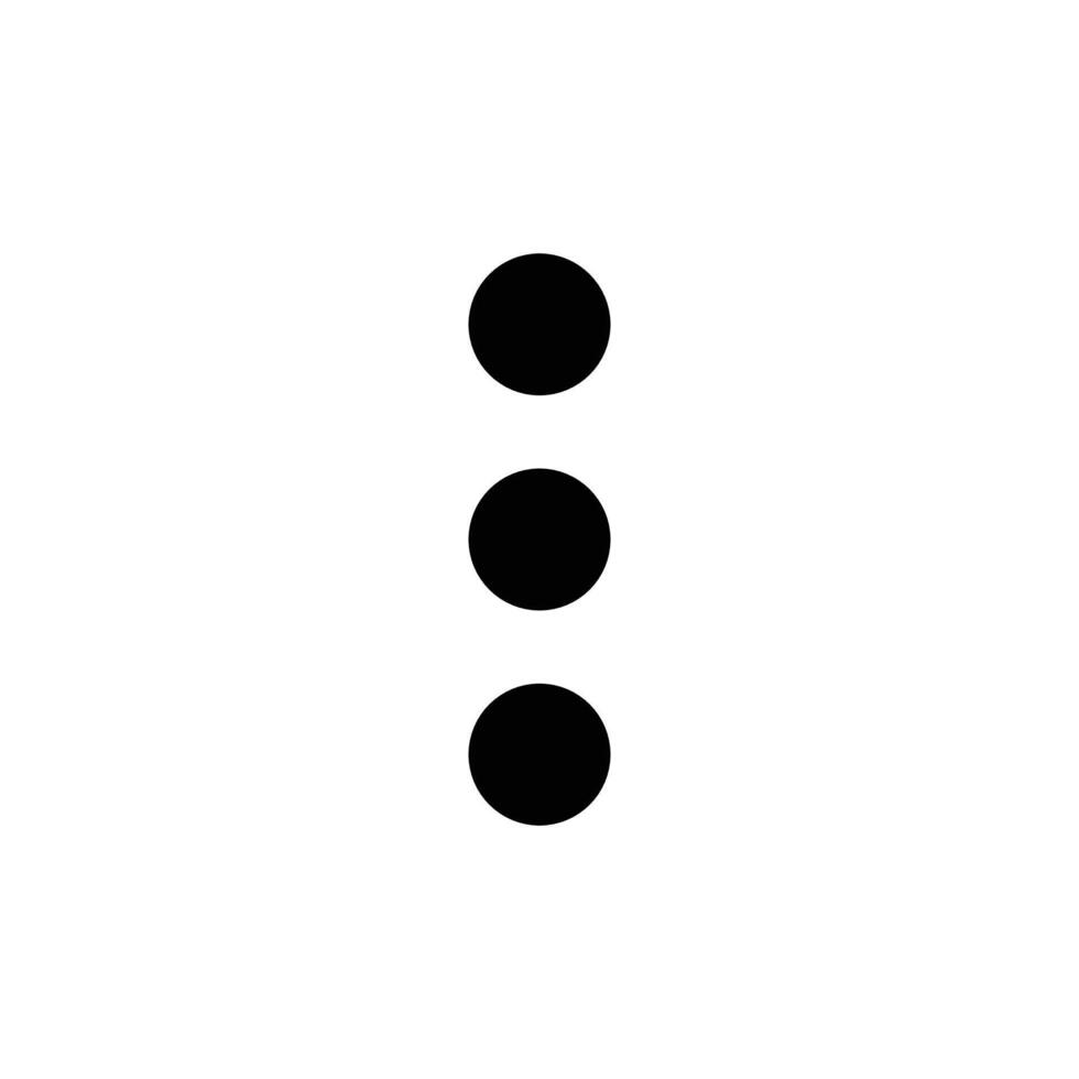 Menu Dots Icon Perfect For Interface And Navigation Design 47524984