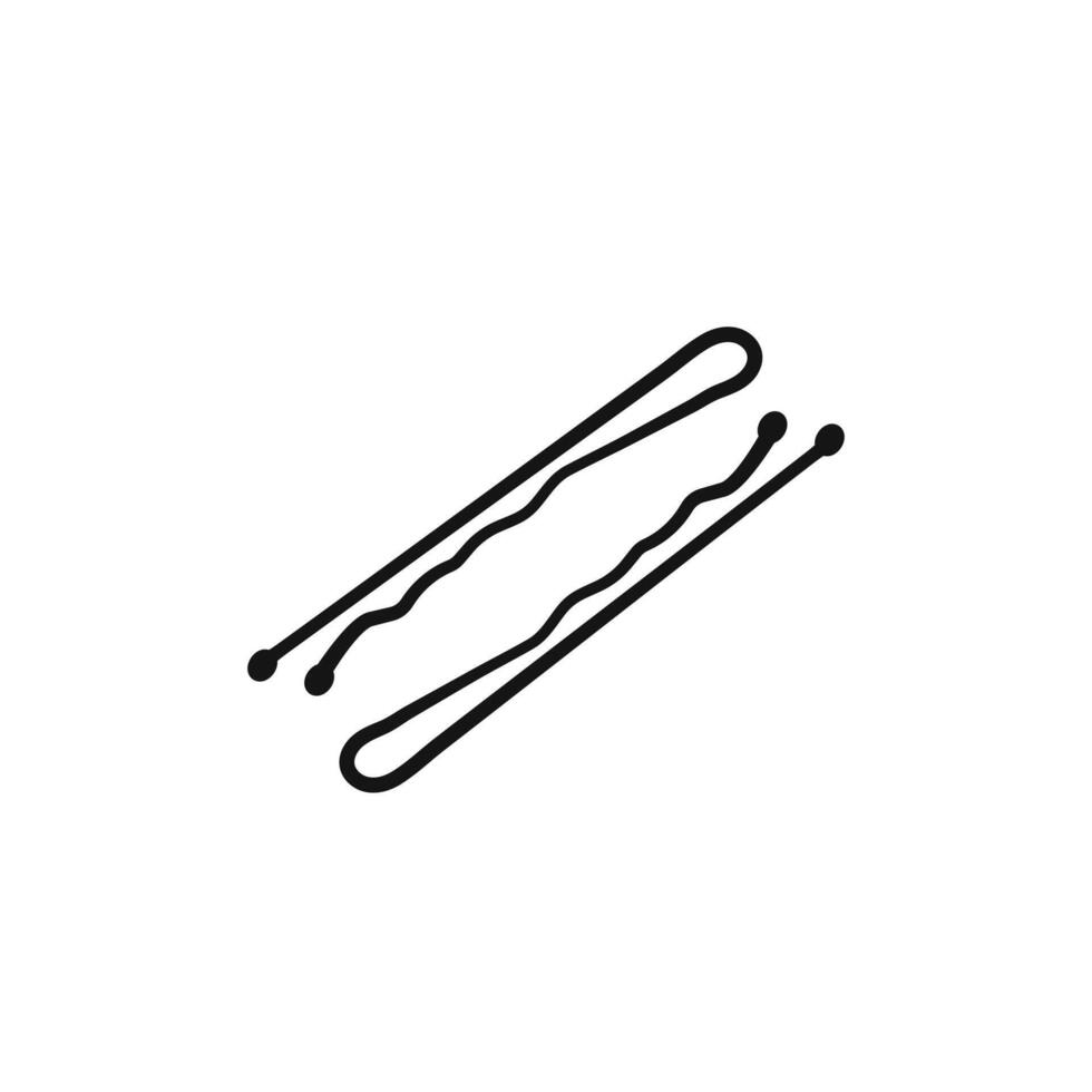 Bobby Pins Icon Set Collection For Web 47525338 Vector Art At Vecteezy