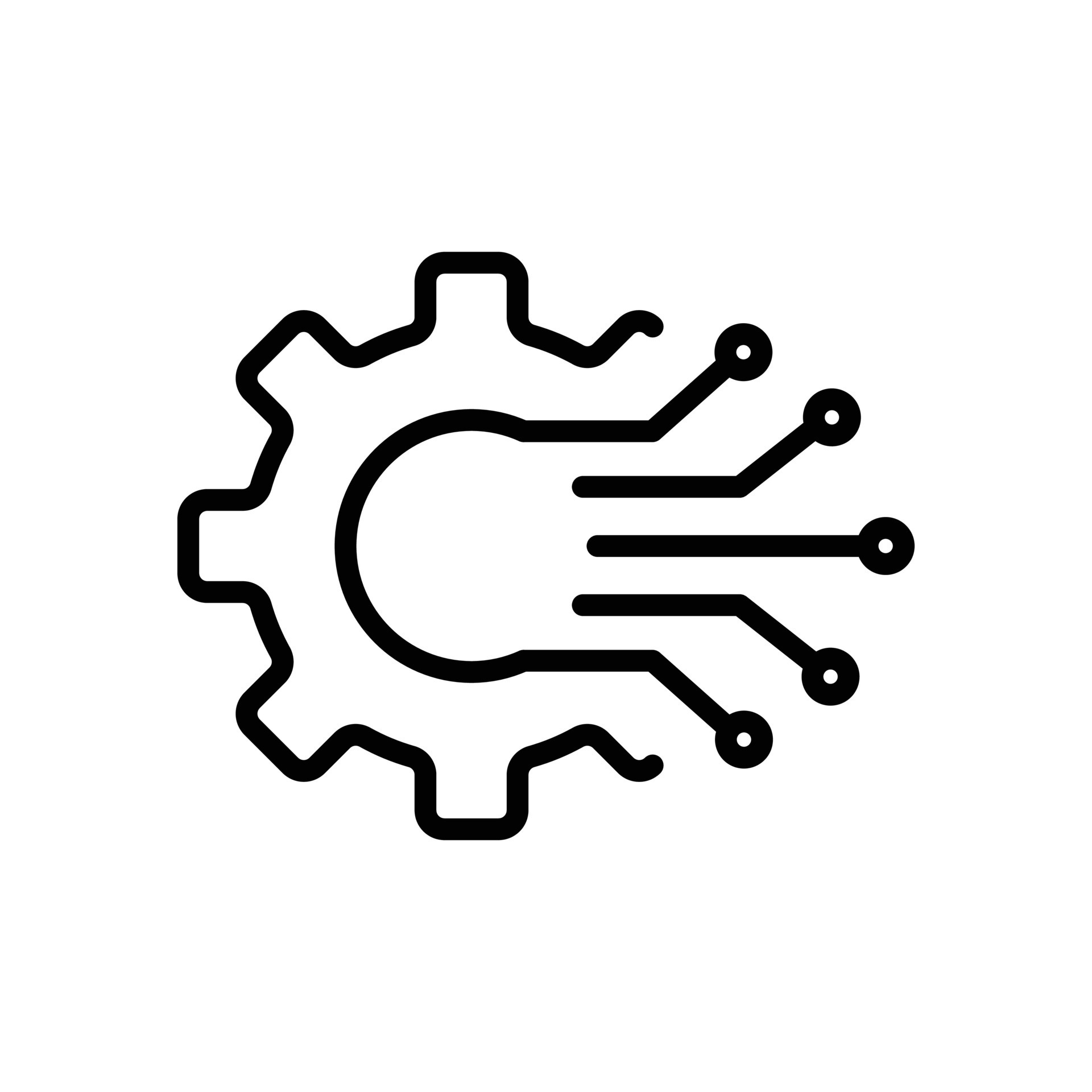 Technology Icon Set Digital and Innovation Illustrations for Modern ...