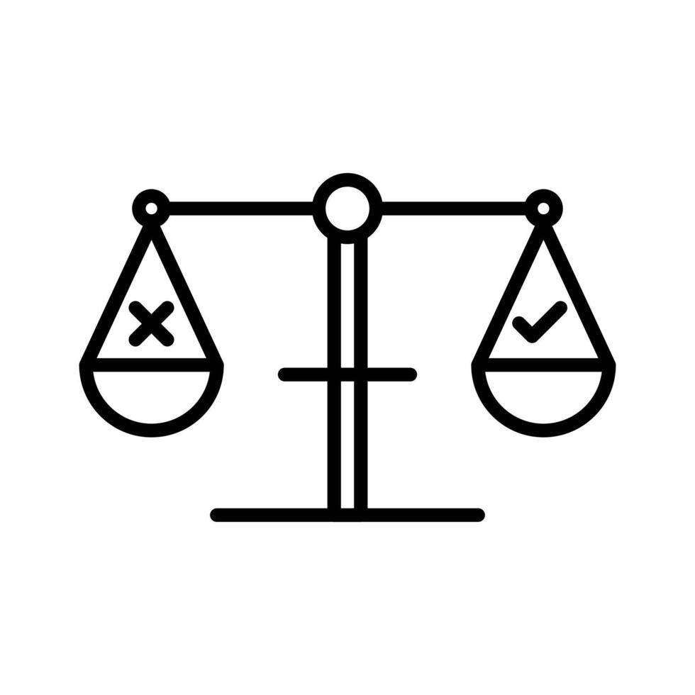 Ethics icon Outline flat Icon 47526023 Vector Art at Vecteezy Ethics icon Outline flat Icon 47526023 Vector Art at Vecteezy