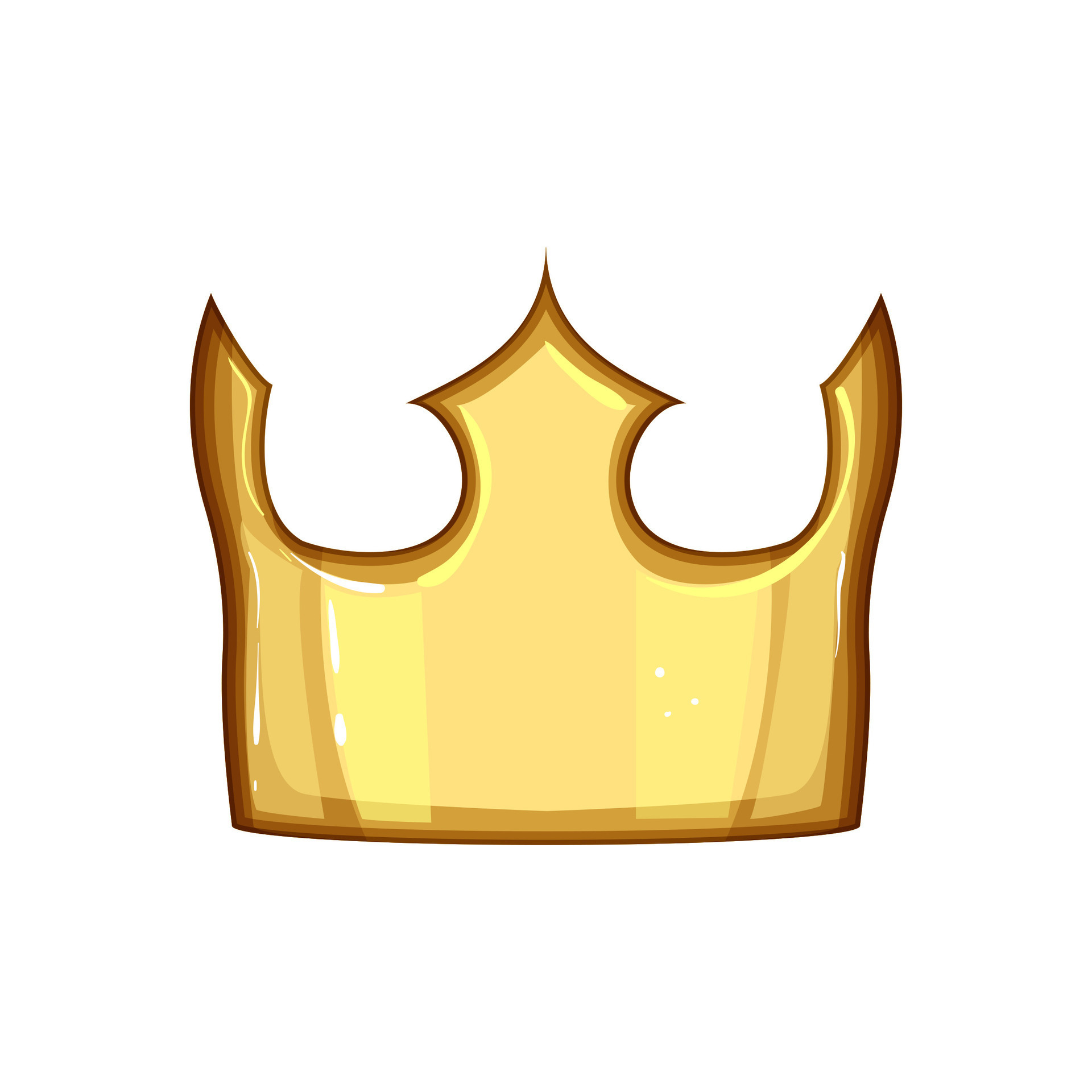 Gold Golden Crown Cartoon Illustration 47527182 Vector Art At Vecteezy