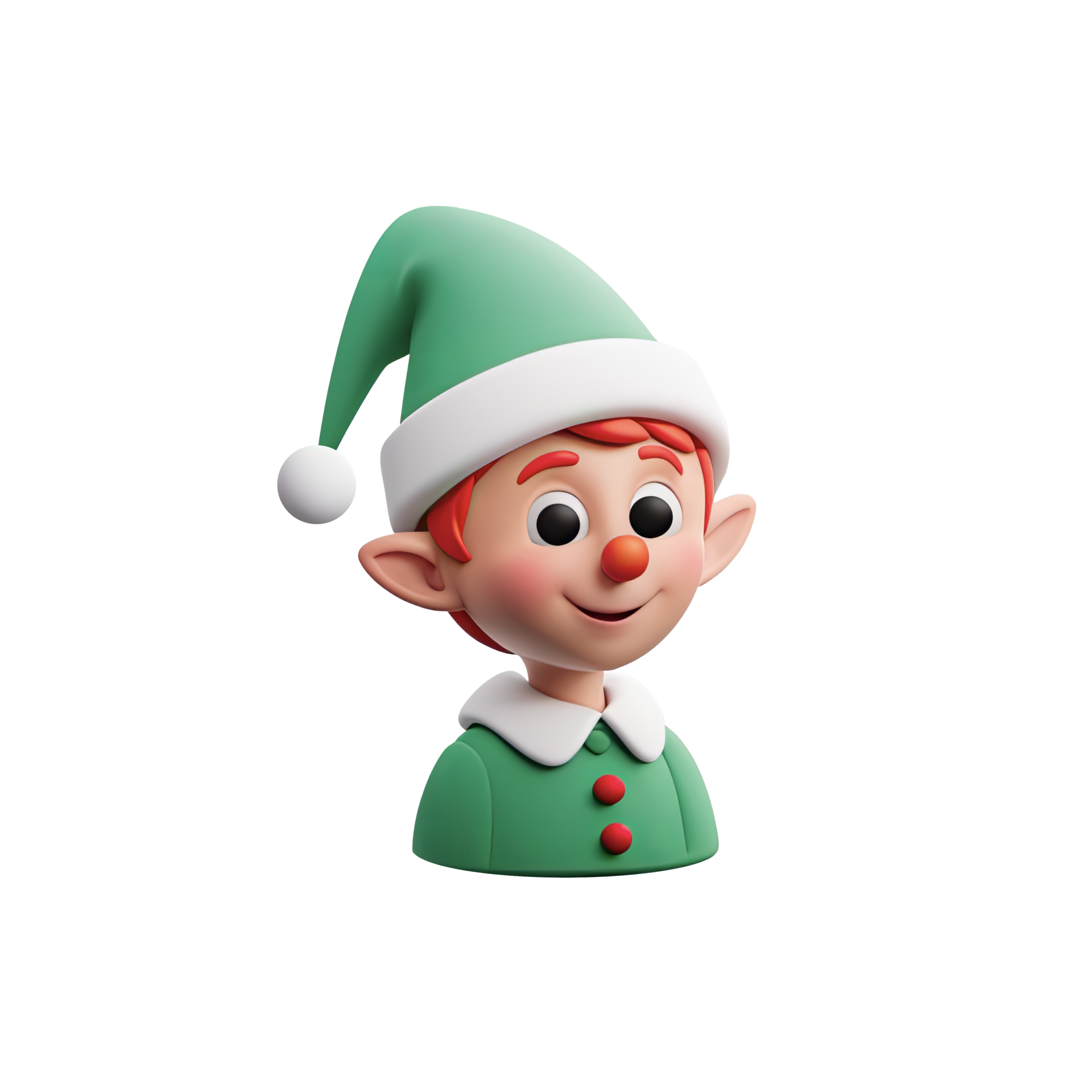 Elf Green Christmas Elf Helper Long Nose Elf 47530326 Png