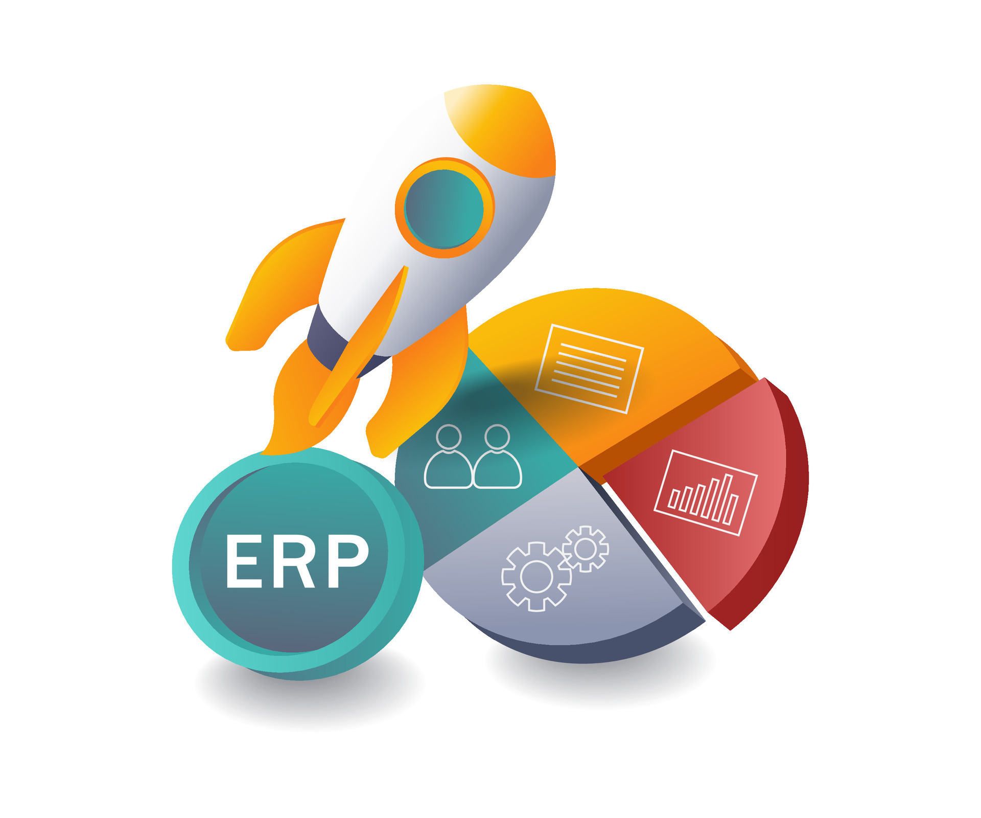 ERP Startup Launch Strategy and Business Analysis 47546242 Vector Art ... ERP Startup Launch Strategy and Business Analysis 47546242 Vector Art ...