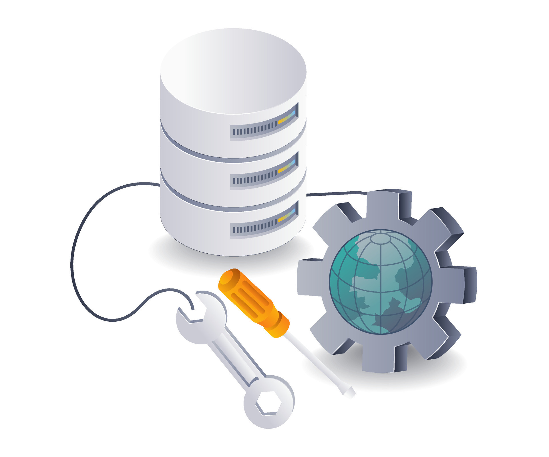 Best Practices for Database Repair and Security Maintenance 47546376 Vector Art at Vecteezy